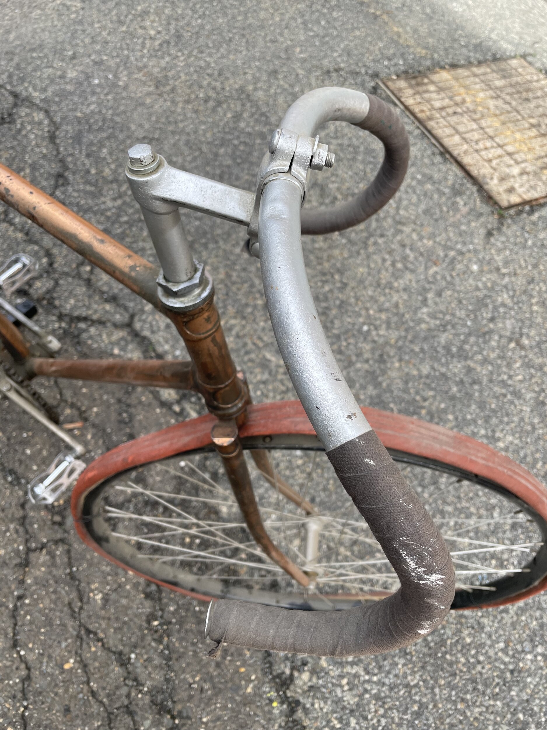 Early Copper Plated Track Bike | Sell - Trade: Complete Bicycles | The ...