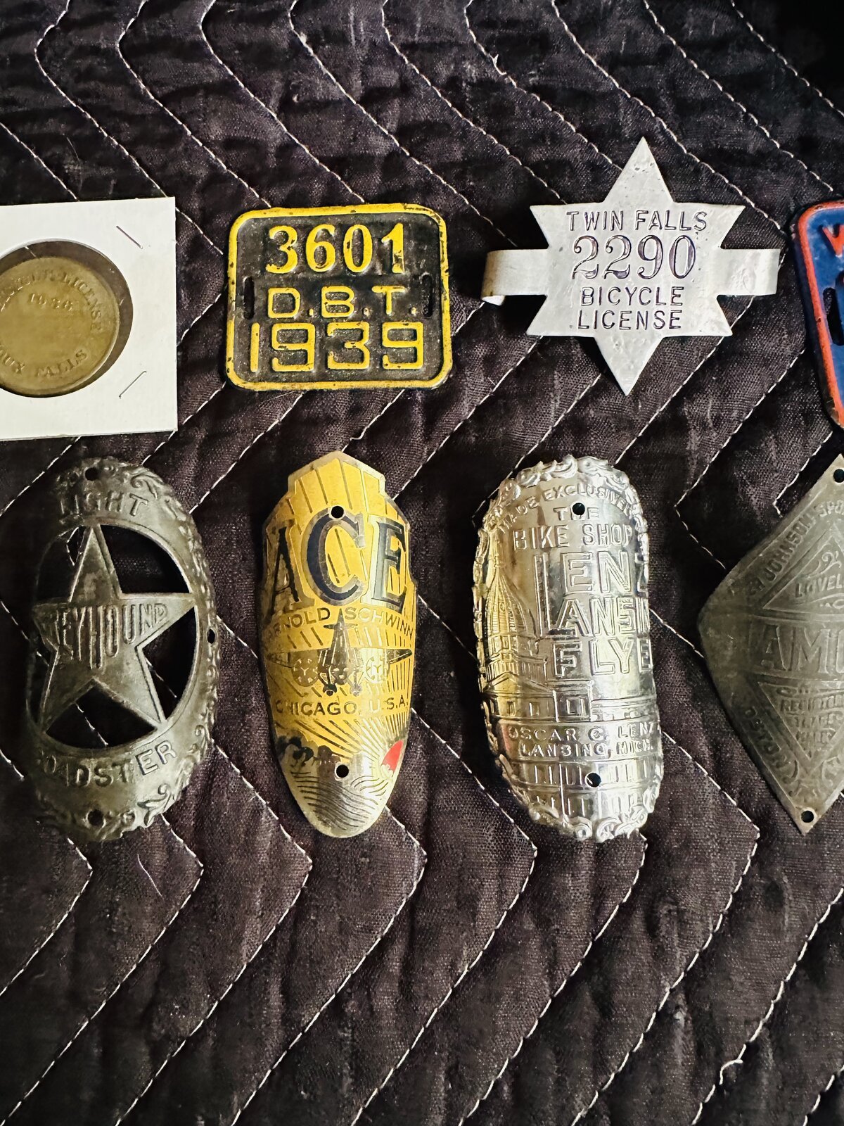 Badges and Plates, Oh My ! | Sell - Trade: Bicycle Parts, Accessories ...