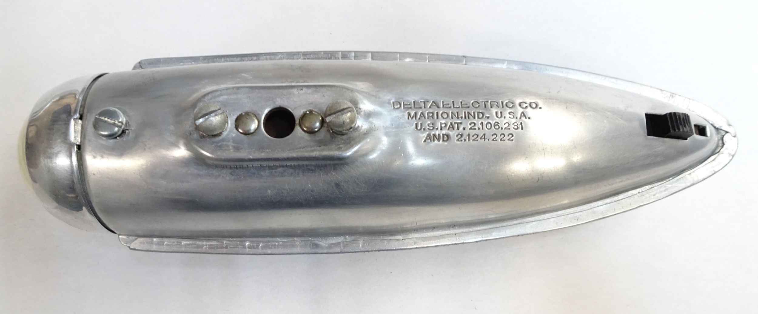Sold - Prewar Delta aluminum torpedo light | Archive (sold or withdrawn ...