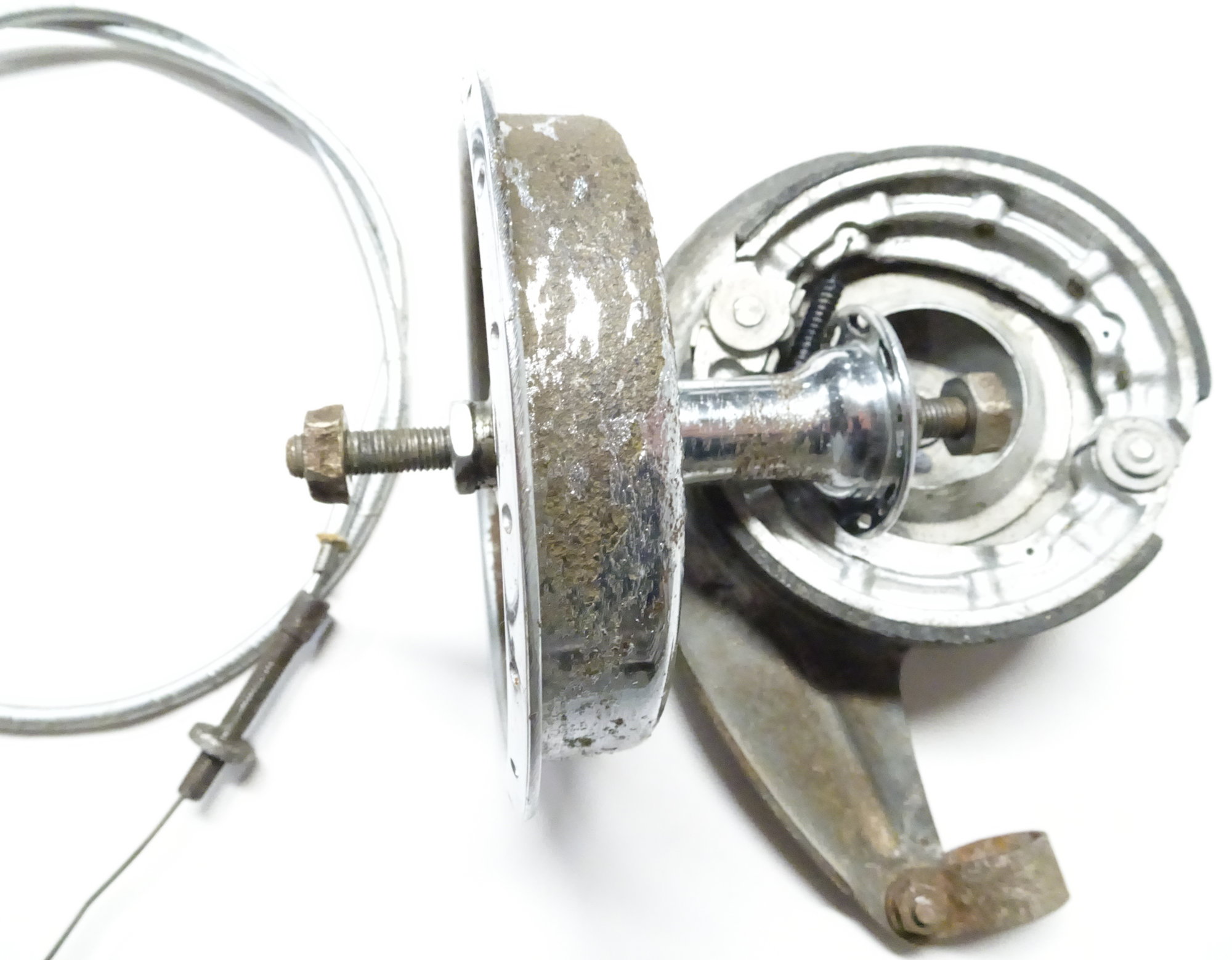 Sold - Prewar 1938-1939 Schwinn front drum brake & cable | Archive ...