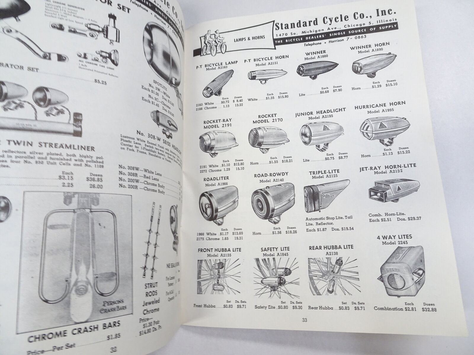 Sold - Vintage 1950's Standard Cycle Co catalogue | Archive (sold or ...