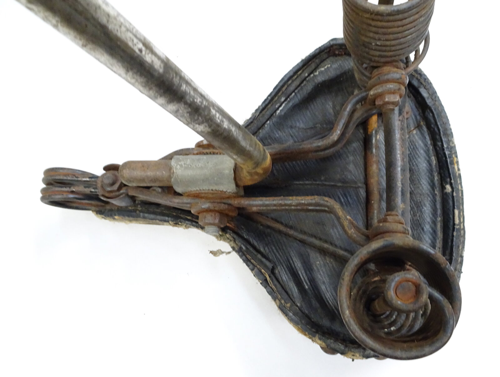 Sold - Prewar Troxel long spring saddle & seat post | Archive (sold or ...