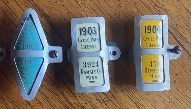 Wanted: Ramsey County Cycle Tags | Wanted: Bikes, Trikes, Parts ...