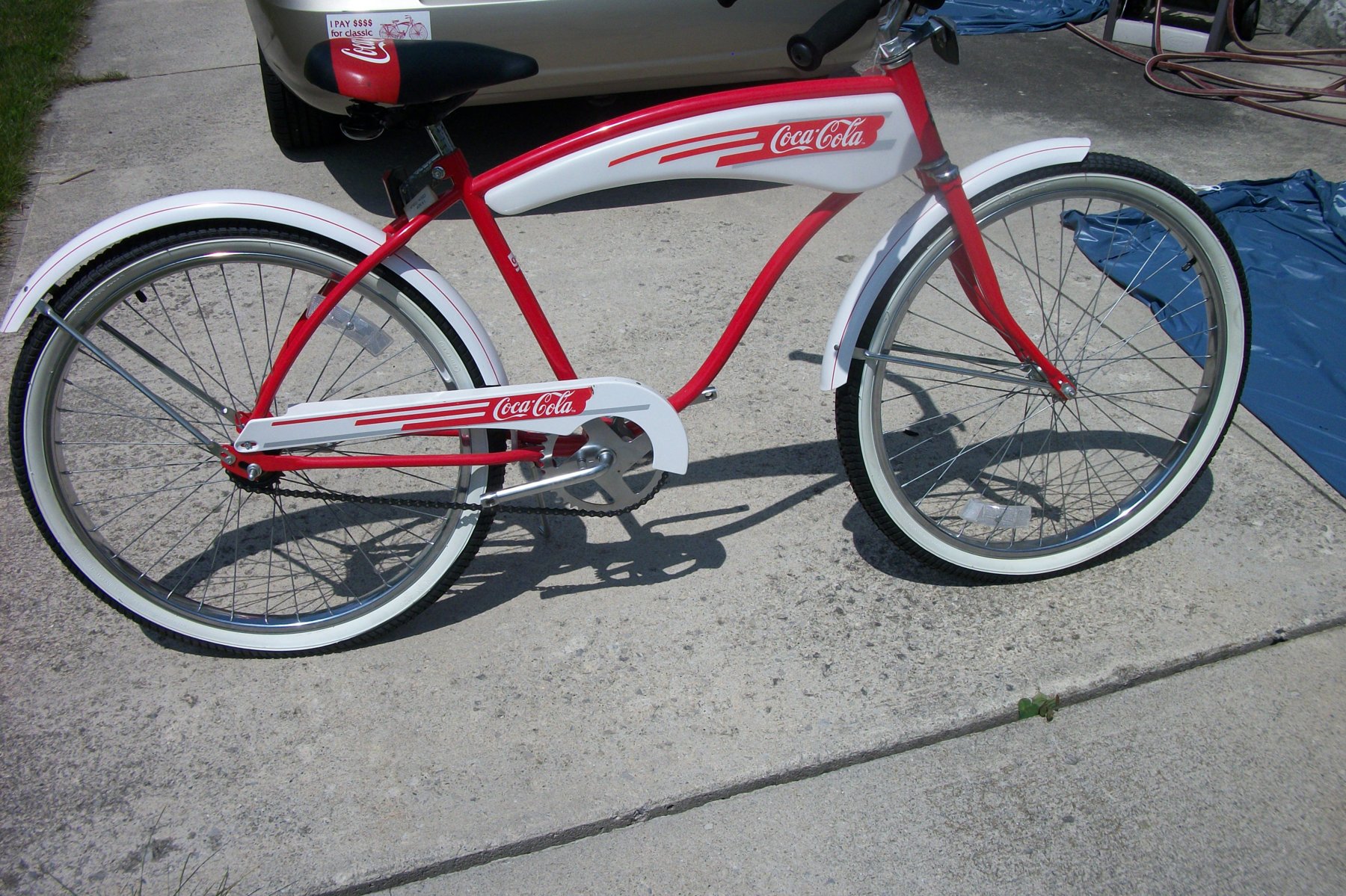 Sold - coca cola bike-1984 never ridden $175.00 | Archive (sold or ...