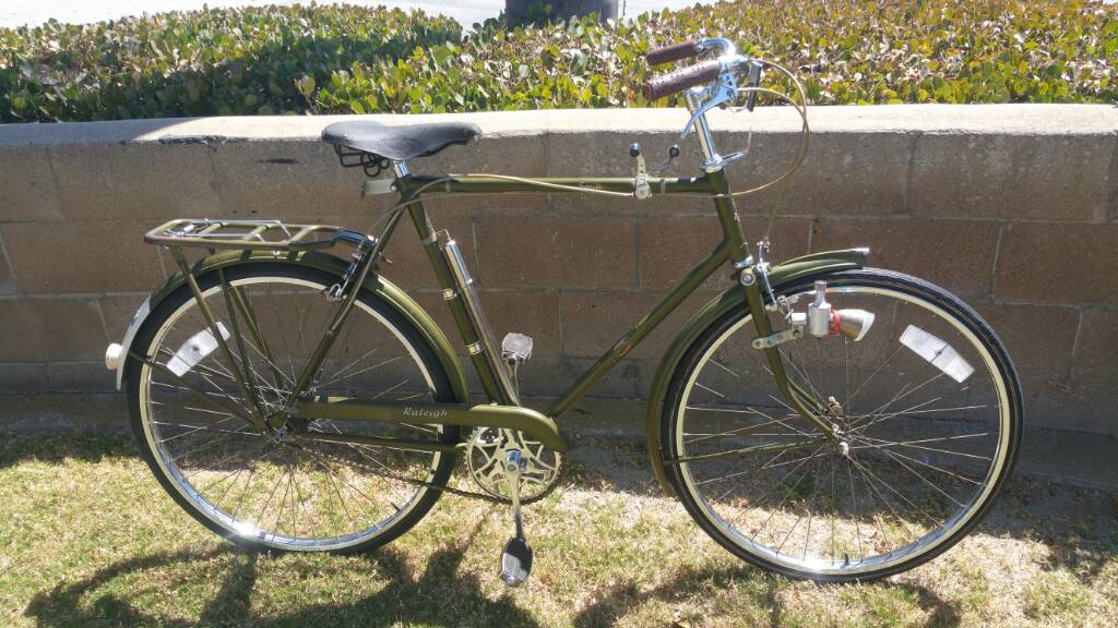 Sold - 1969 Raleigh Sprite 5 Speed Internal Hub. 26 Inch Men's Bike ...
