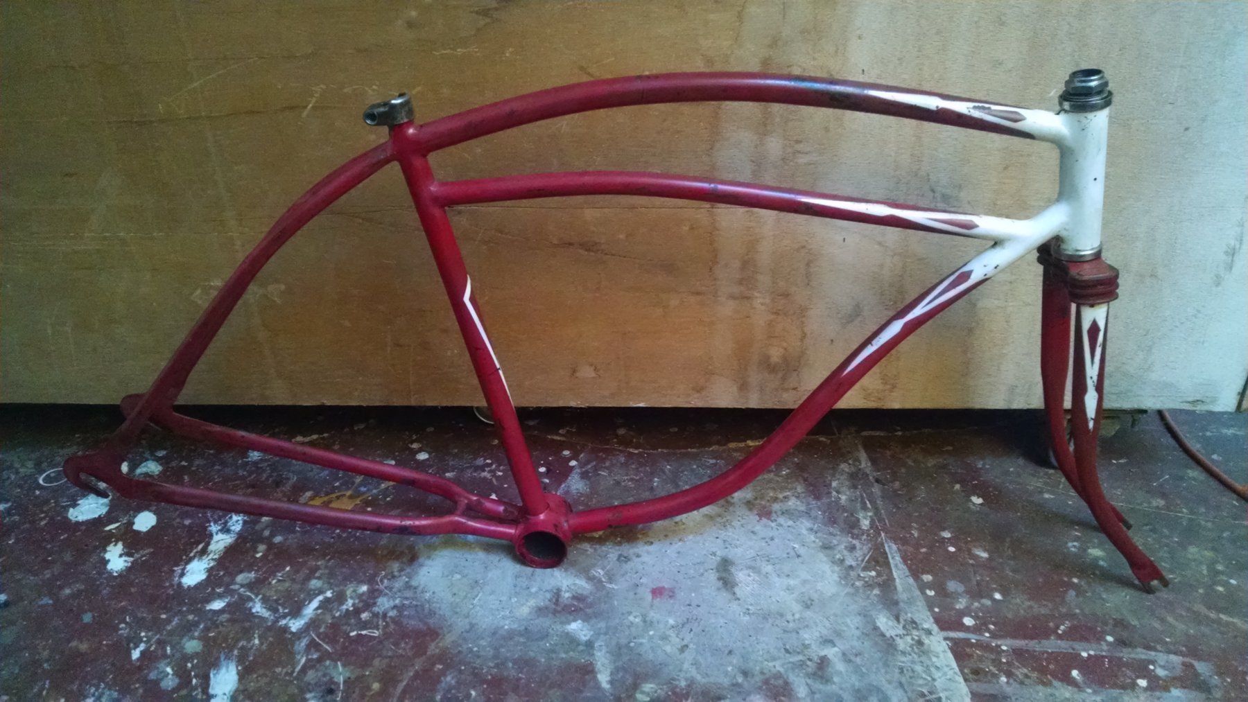 Sold - Post war 40's Rollfast frame. | Archive (sold or withdrawn ...