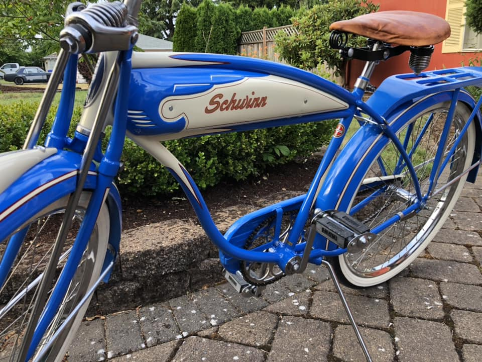 Schwinn Men’s 1947 & Ladies 1948 Bicycle Set Custom DX Rebuild | Stuff ...