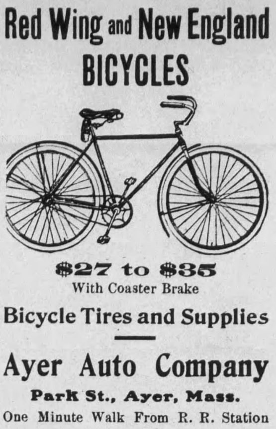 1916 New England Bicycle | Antique Bicycles Pre-1933 | The Classic and ...