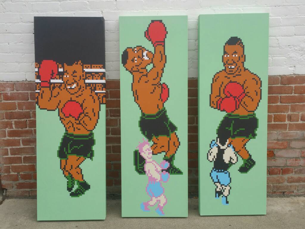1987 NINTENDO NES MIKE TYSON'S PUNCH OUT ART WORK LOT OF 3. | Sell ...