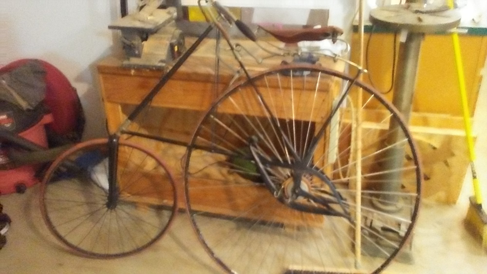 New to the wonderful world-Eager for answers about my 1860s Bicycle ...
