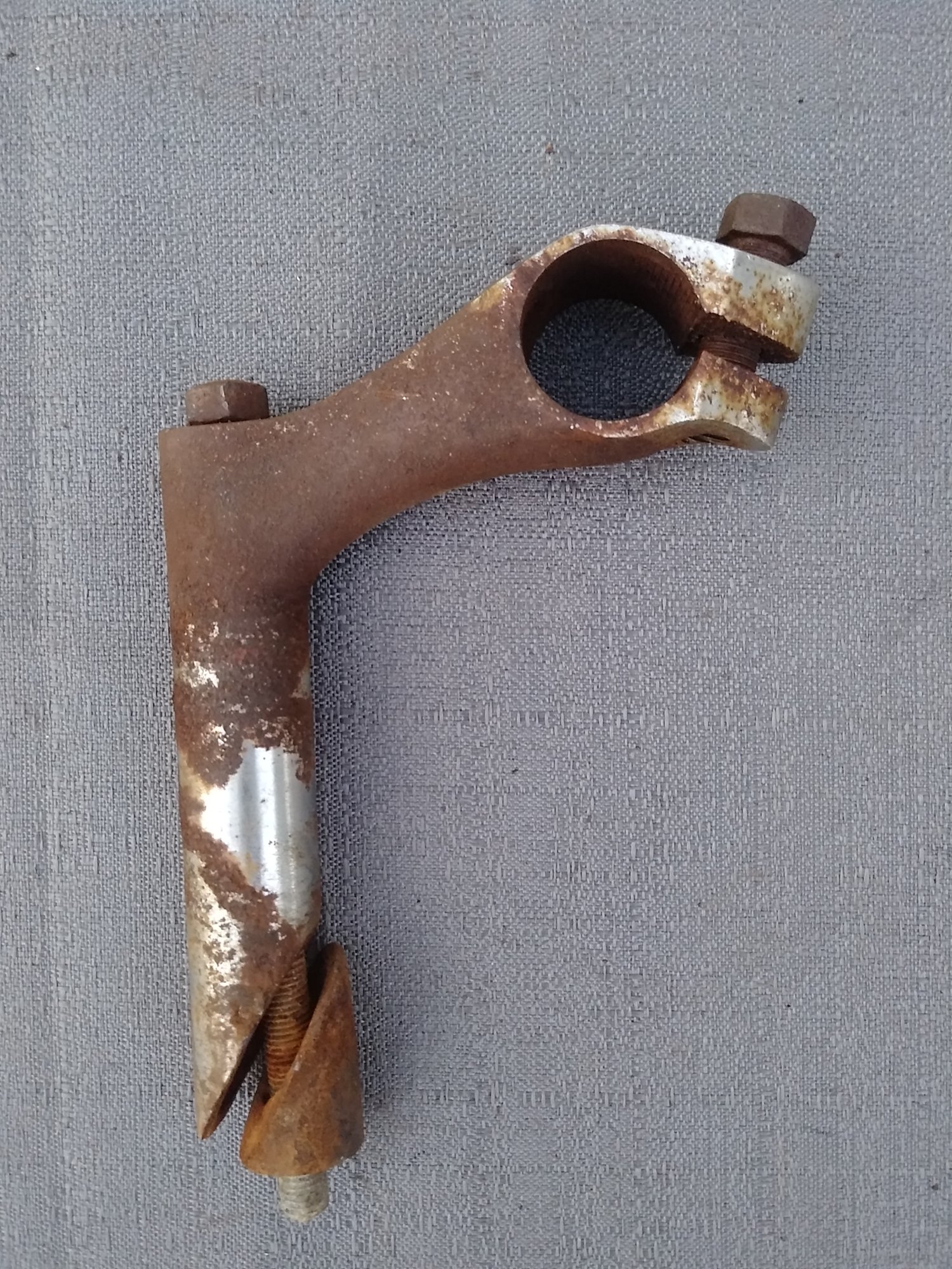 Cool Crusty Postwar Rollfast Swan Stem! | Sell - Trade: Bicycle Parts ...