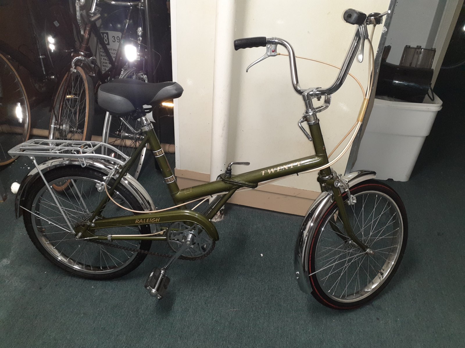 Sold - 1971 Raleigh Twenty, folding bike 20" wheels | Archive (sold or ...