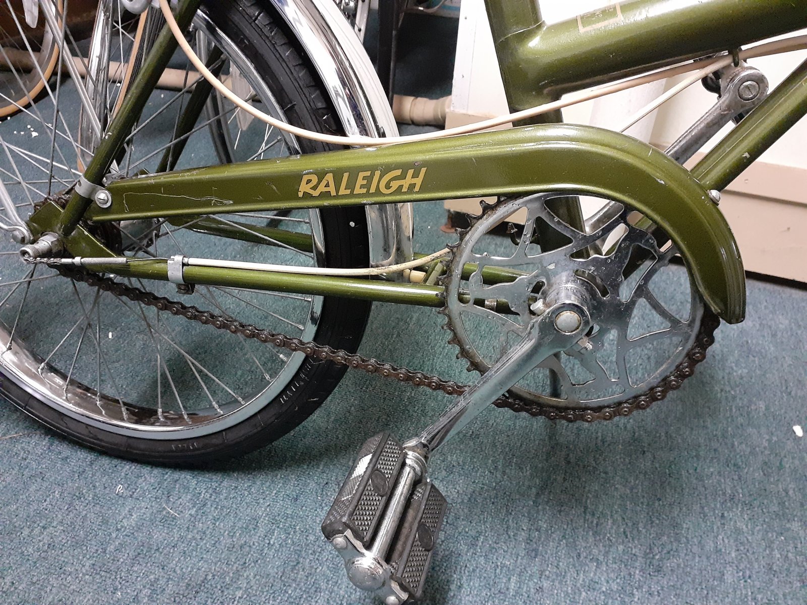 Sold - 1971 Raleigh Twenty, folding bike 20" wheels | Archive (sold or ...