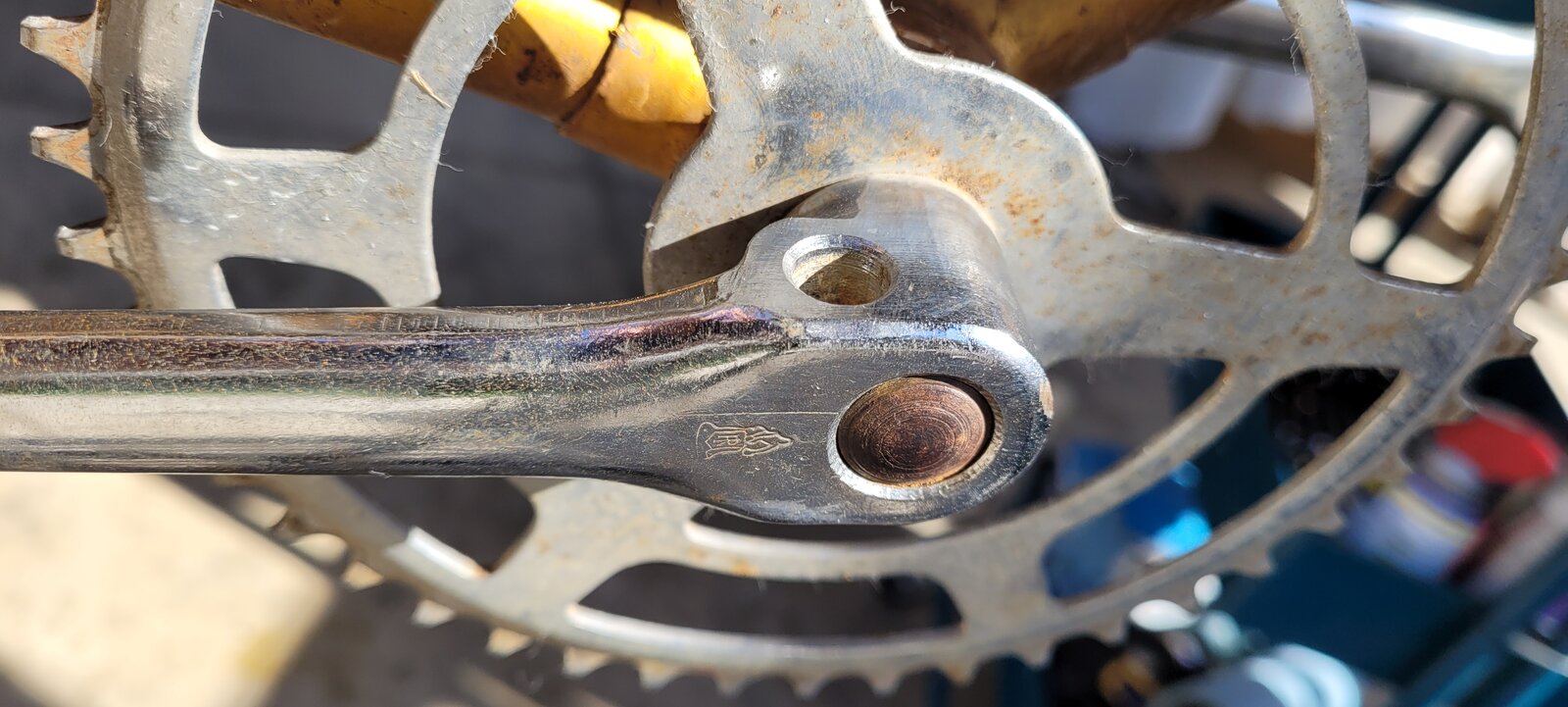 Removing cottered crankarm | General Discussion About Old Bicycles ...