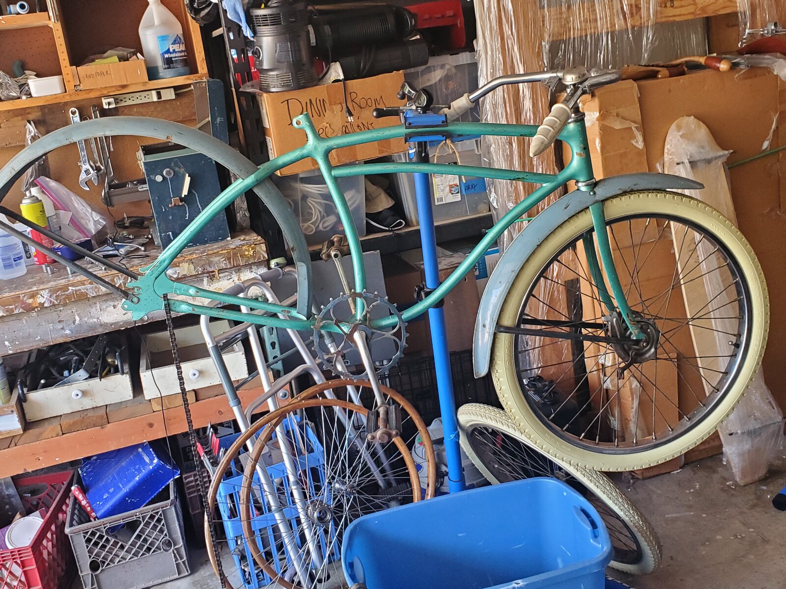 1940 (?) Elgin just picked up my first pre-war bike! | Classic Balloon ...