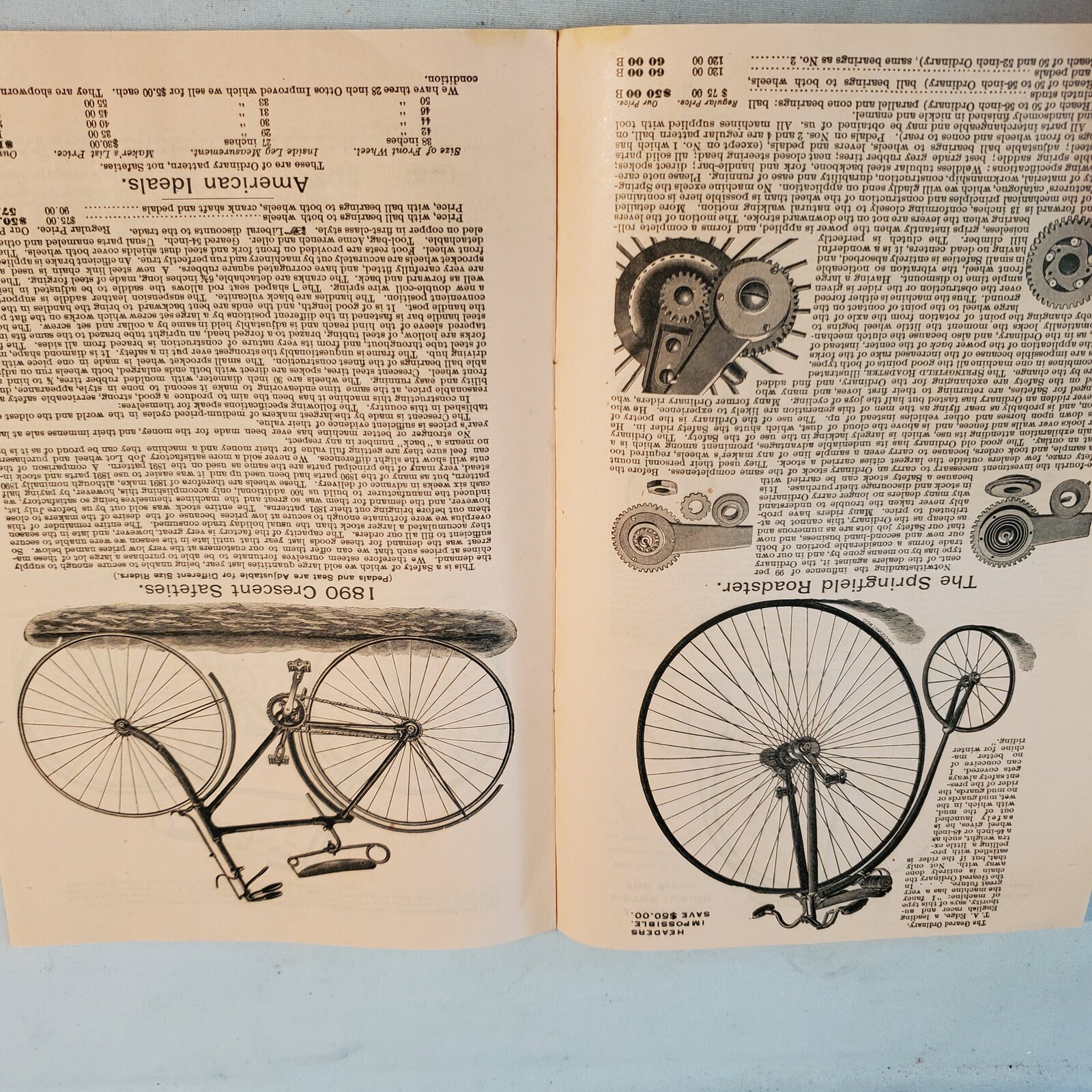 For Sale 1892 Rouse Haard Bicycle Sales Catalog Package | Sell - Trade ...