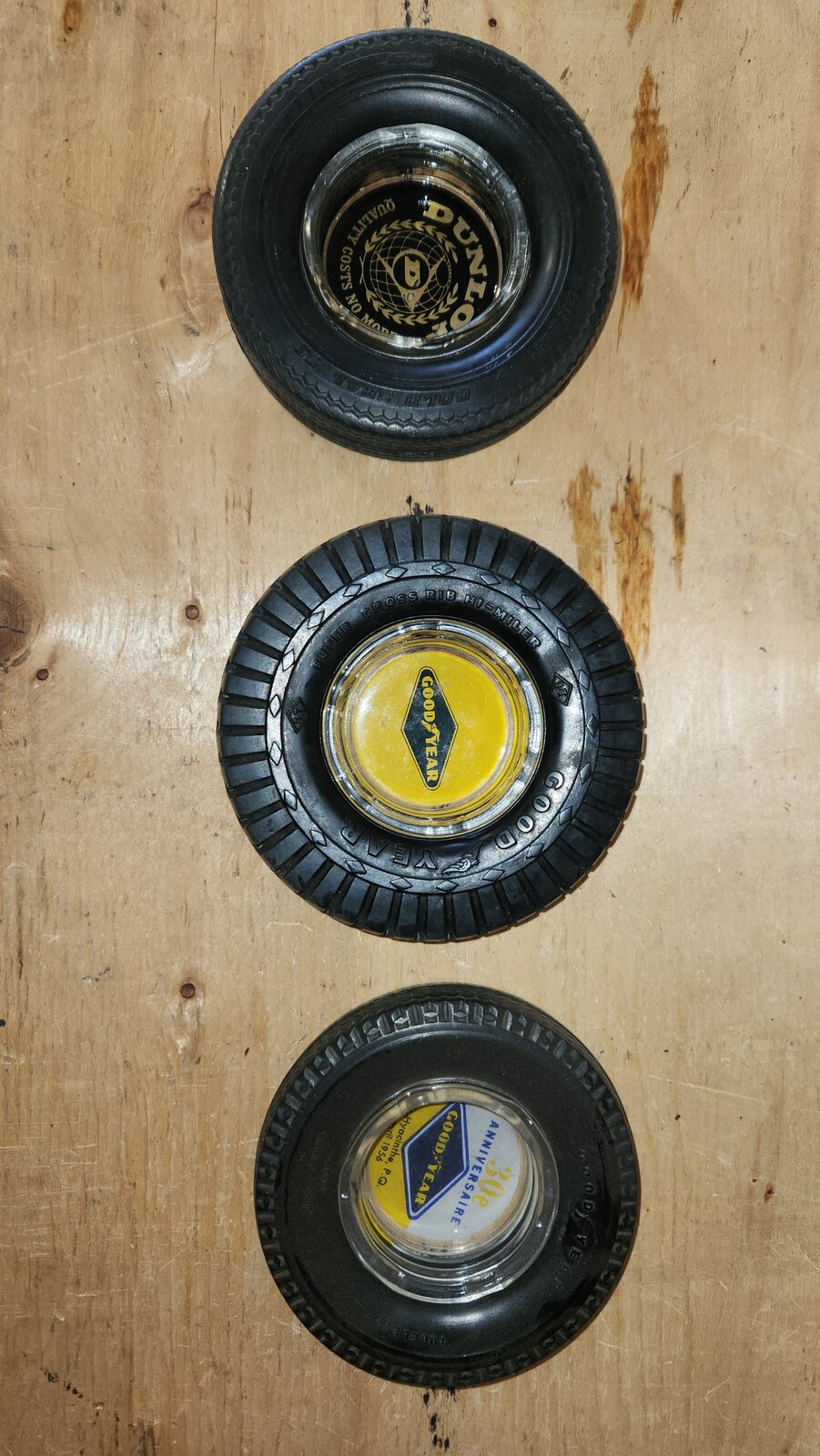 (3) vintage tire ashtrays | Deal Or No Deal: Everything Else | The ...