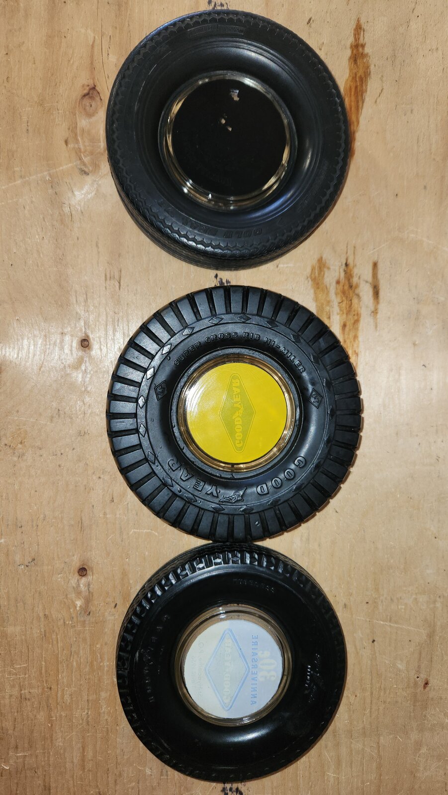 (3) vintage tire ashtrays | Deal Or No Deal: Everything Else | The ...