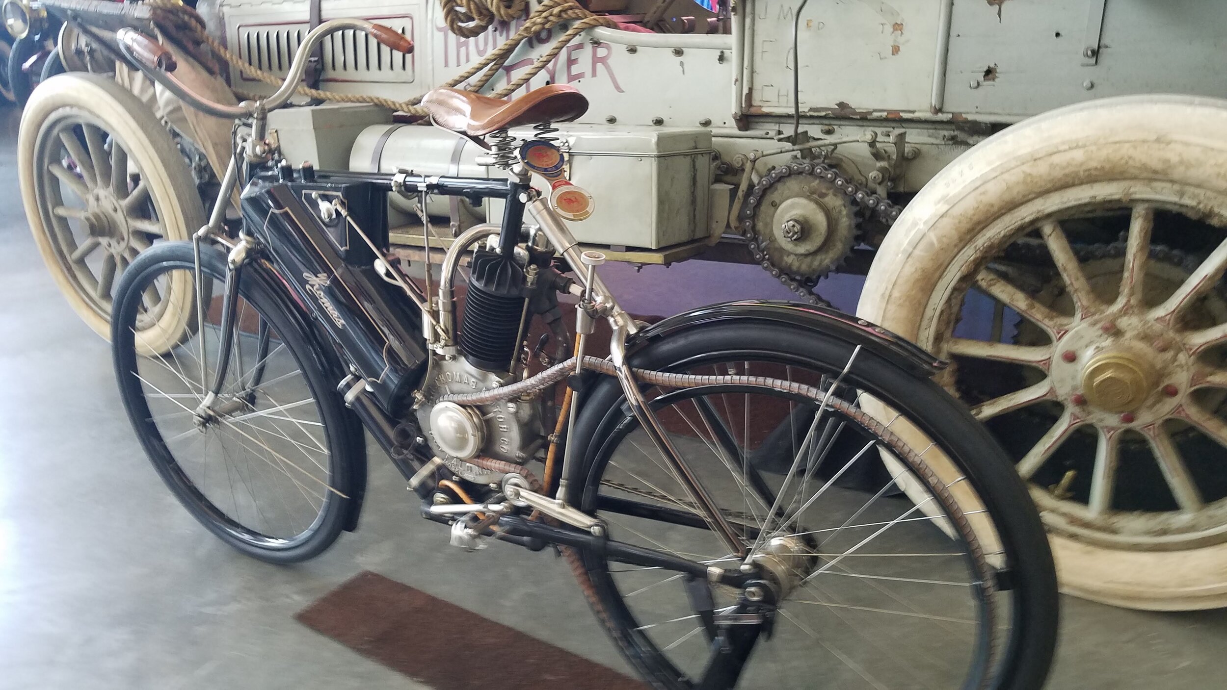 Thomas Auto-bi Headbadge. | General Discussion About Old Bicycles | The ...