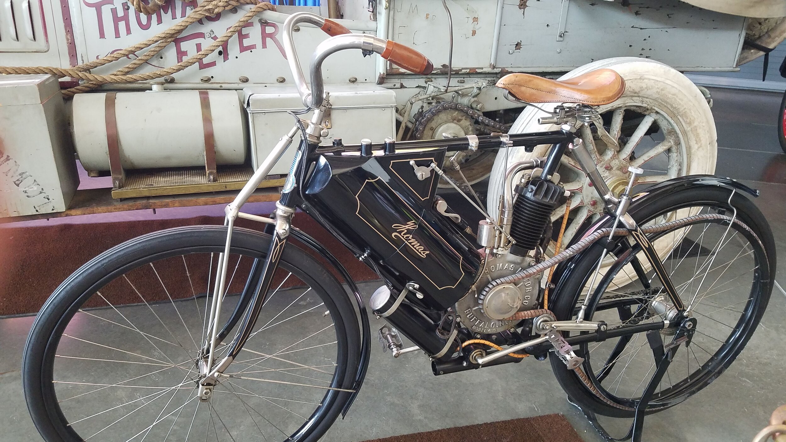 Thomas Auto-bi Headbadge. | General Discussion About Old Bicycles | The ...