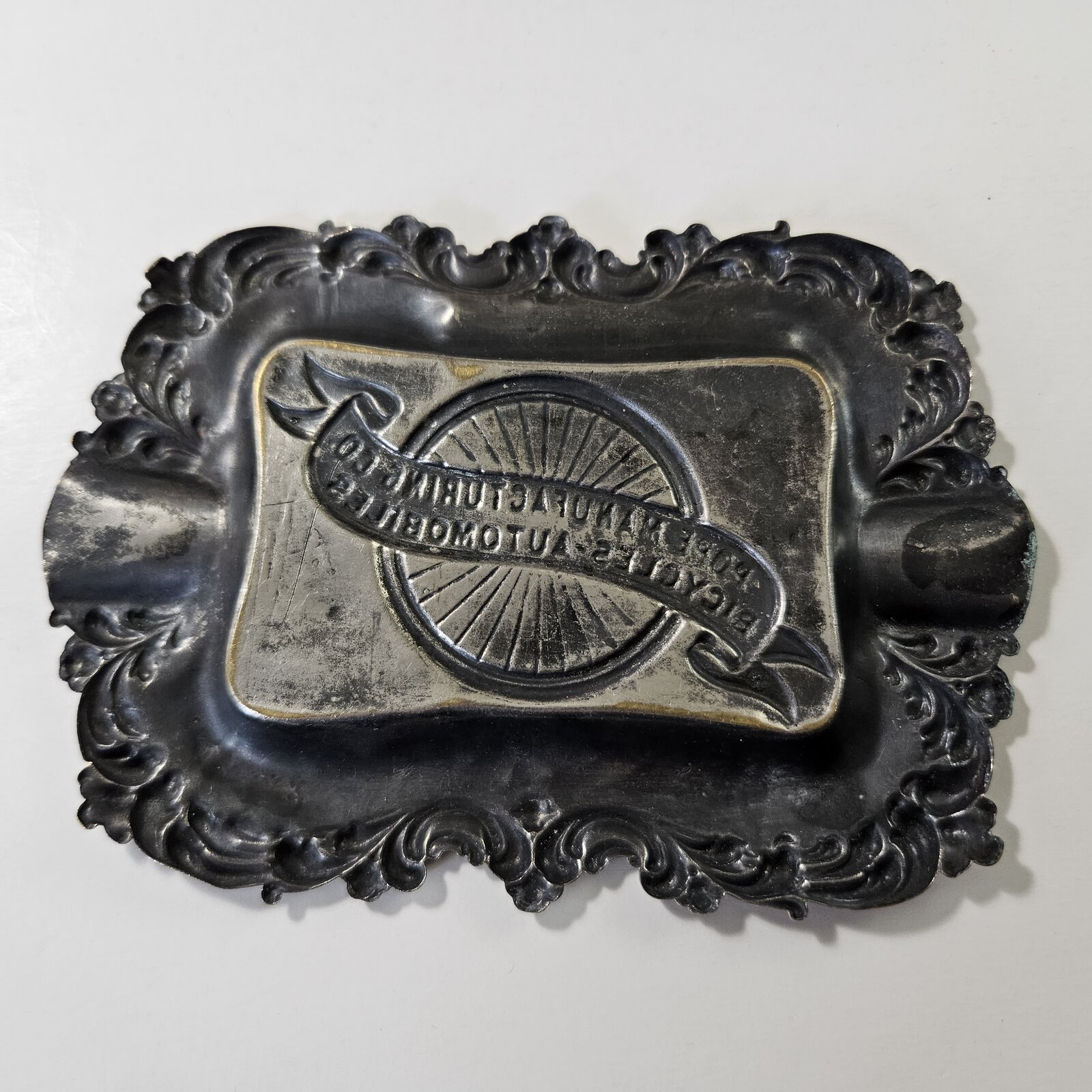 Pre 1915 Pope Bicycle & Automobile Advertising Ashtray For Sale Or ...