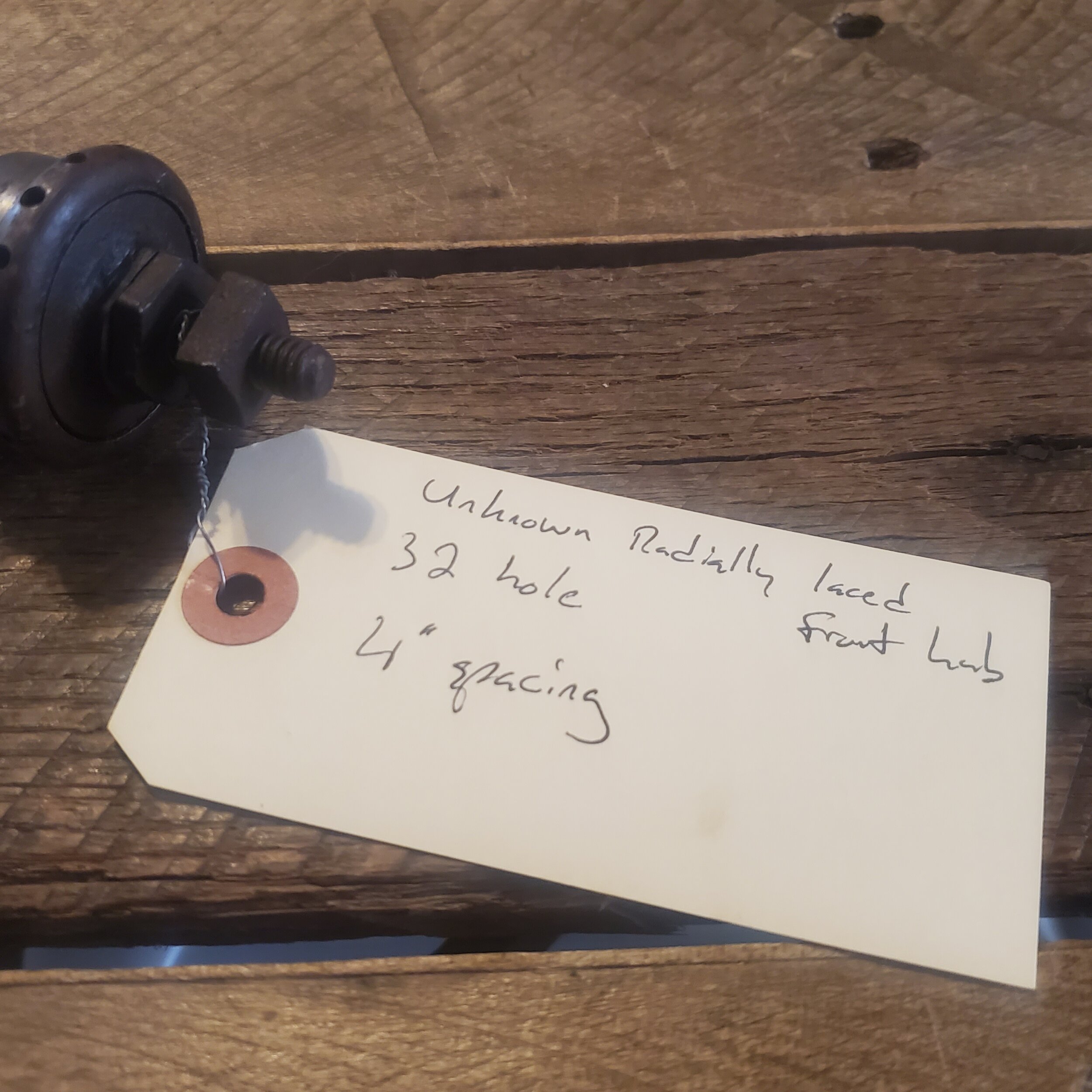 Early Radial TOC Front Hub | Sell - Trade: Bicycle Parts, Accessories ...