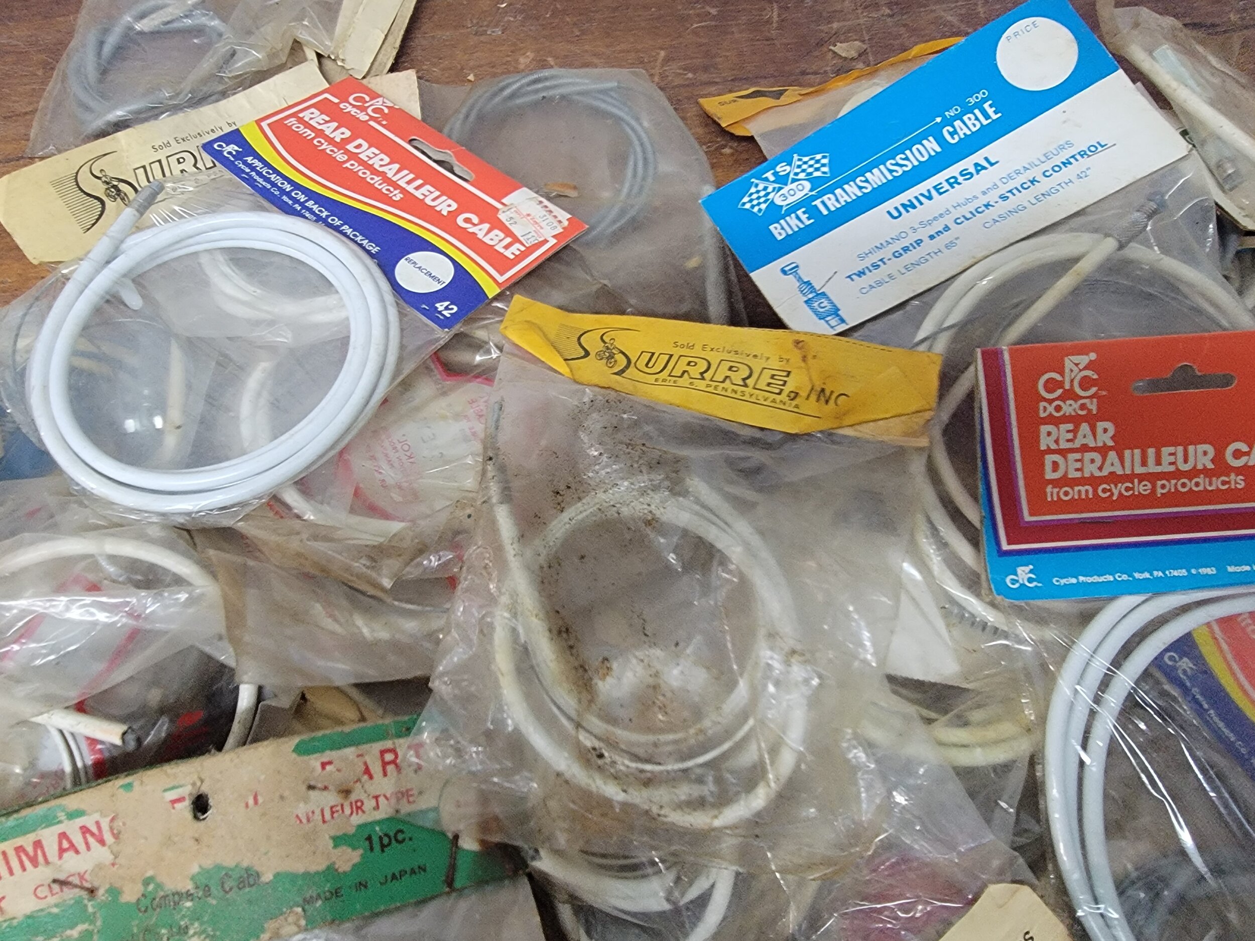 Lot #6 nos bicycles cables big lot. | Sell - Trade: Bicycle Parts ...