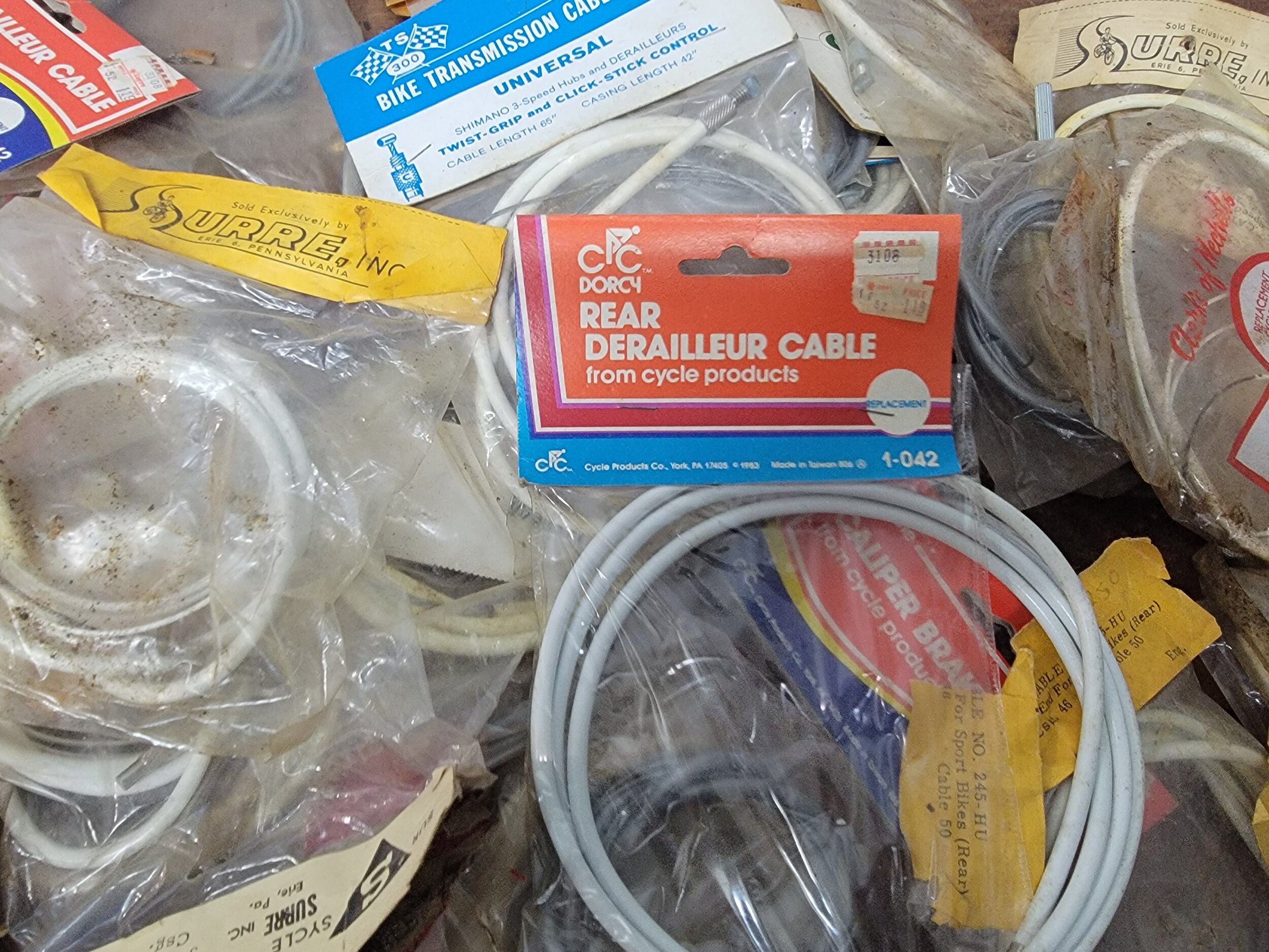 Lot #6 nos bicycles cables big lot. | Sell - Trade: Bicycle Parts ...