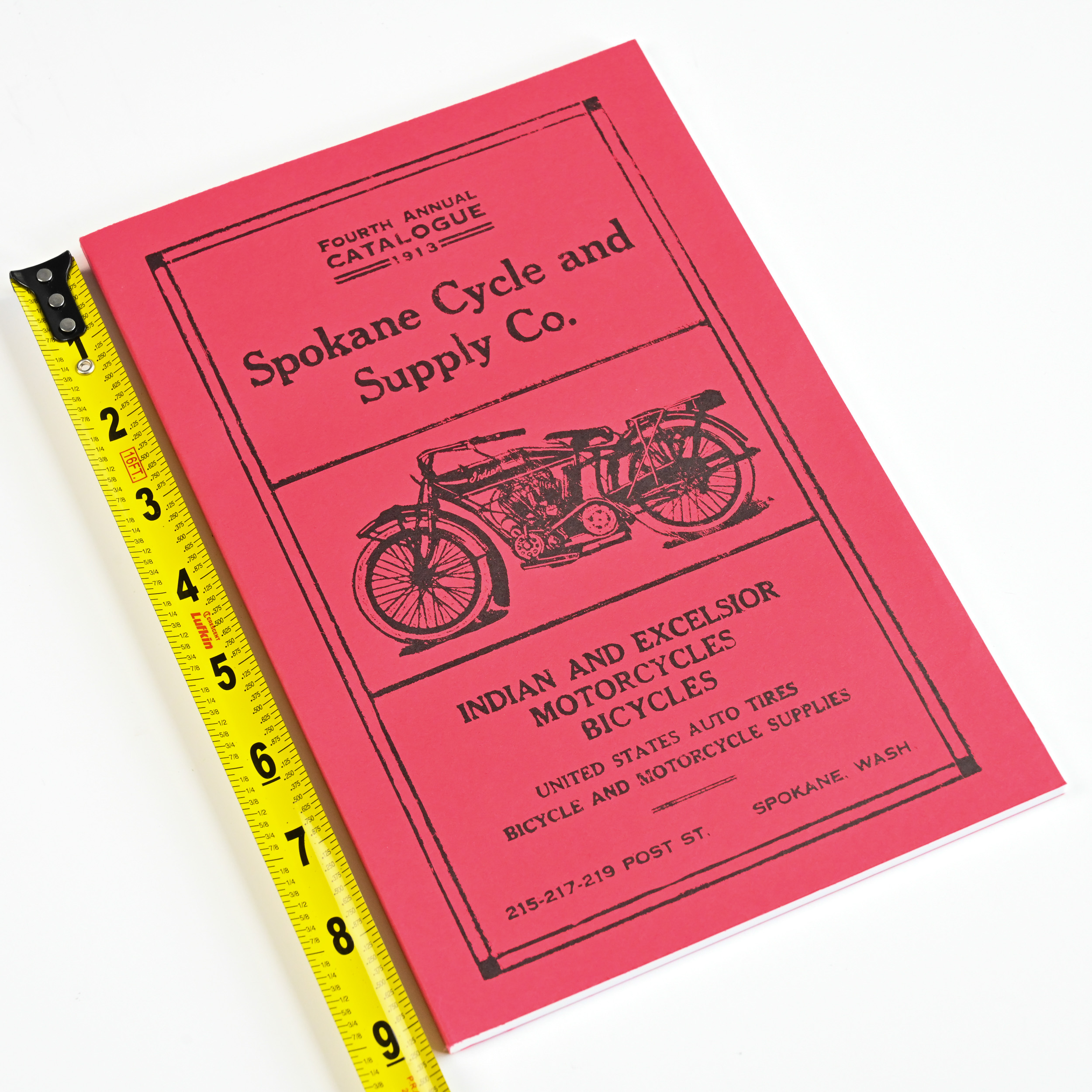 1913 Spokane Cycle Supply Catalog - Indian, Excelsior, Flying Merkel ...