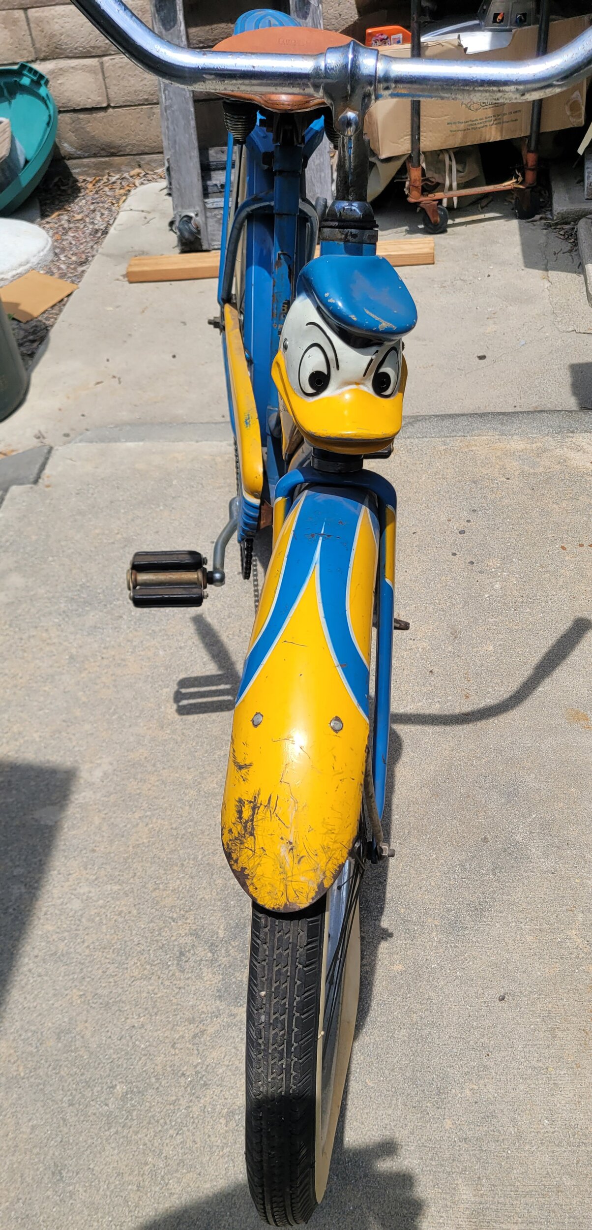 Girl's Donald Duck Bicycle....unrestored | Sell - Trade: Complete ...