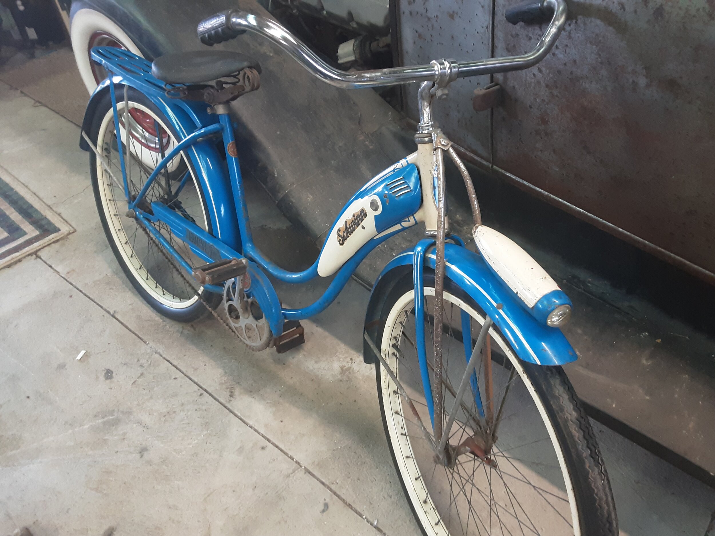 For Sale `54 blue girls Schwinn Hornet $200 | Sell - Trade: Complete ...