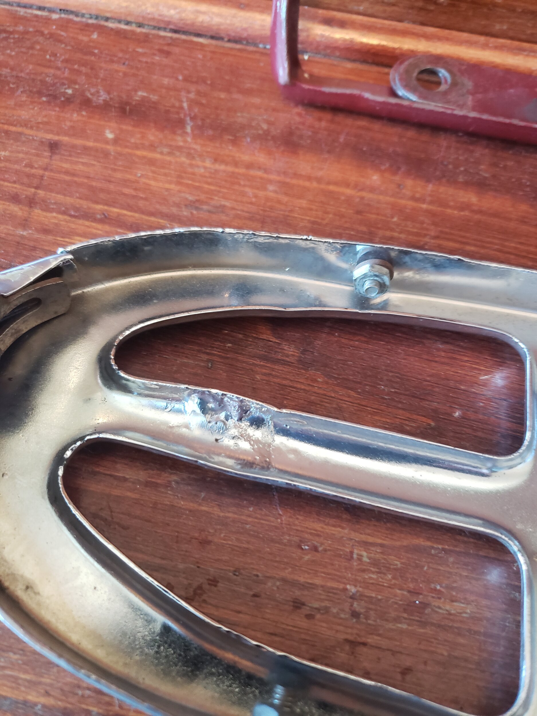 Sold - Prewar 6 hole chrome carrier (restored) | Archive (sold or ...
