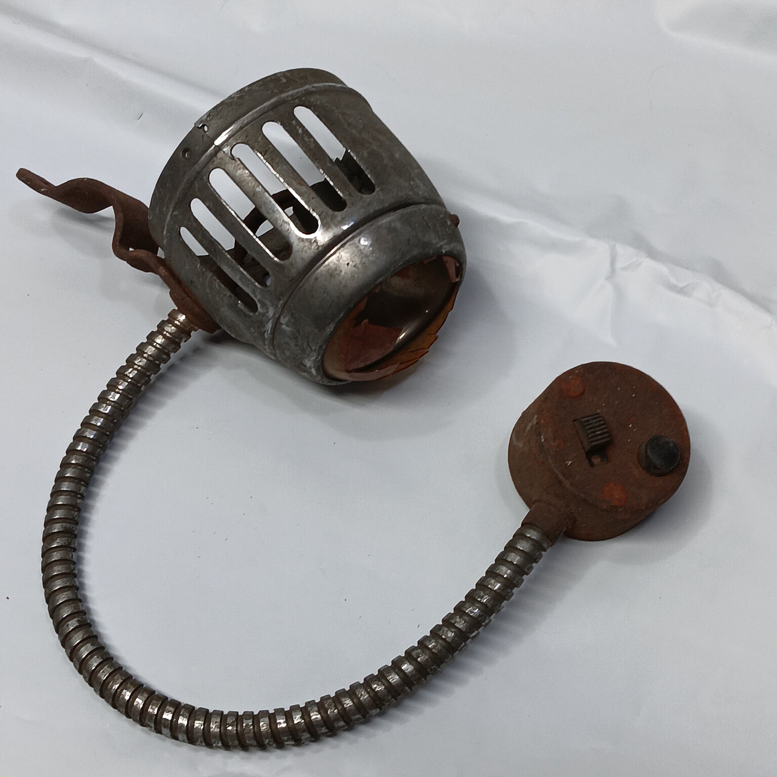 Sold - Handle bar mounted headlight part with switch. | Archive (sold ...