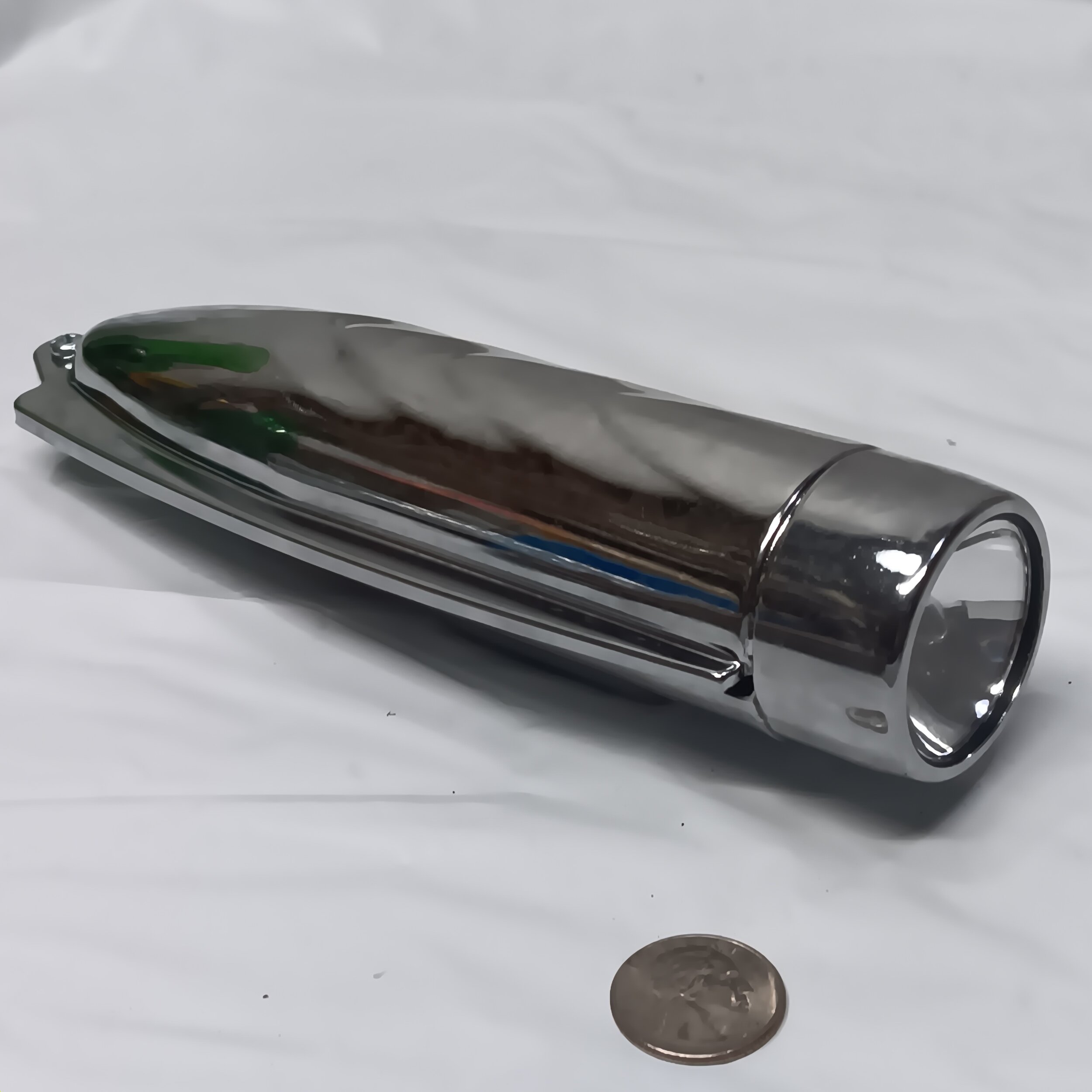 New chrome torpedo fender light | Sell - Trade: Bicycle Parts ...