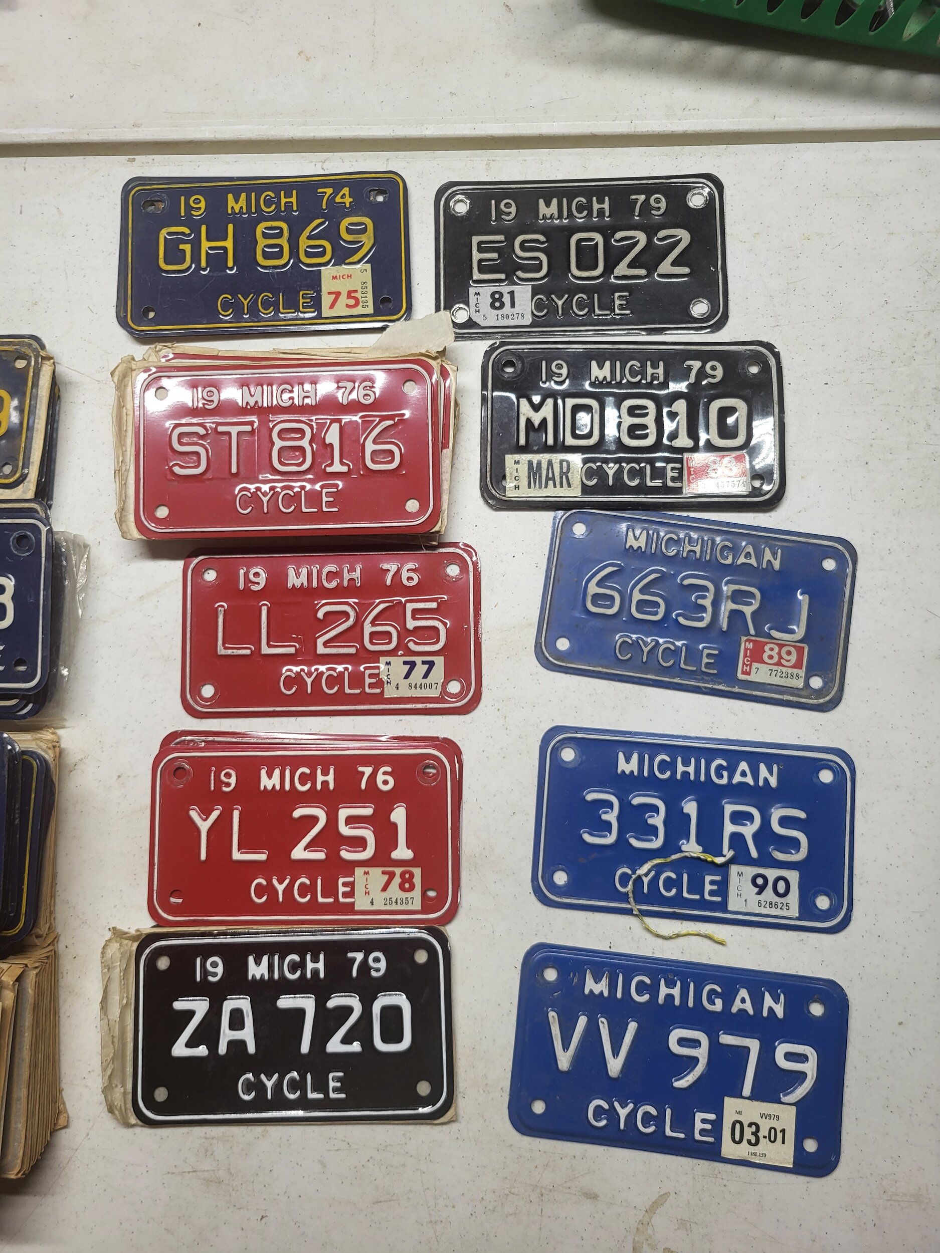 Motorcycle License Plates | Sell - Trade: Everything Else | The Classic ...