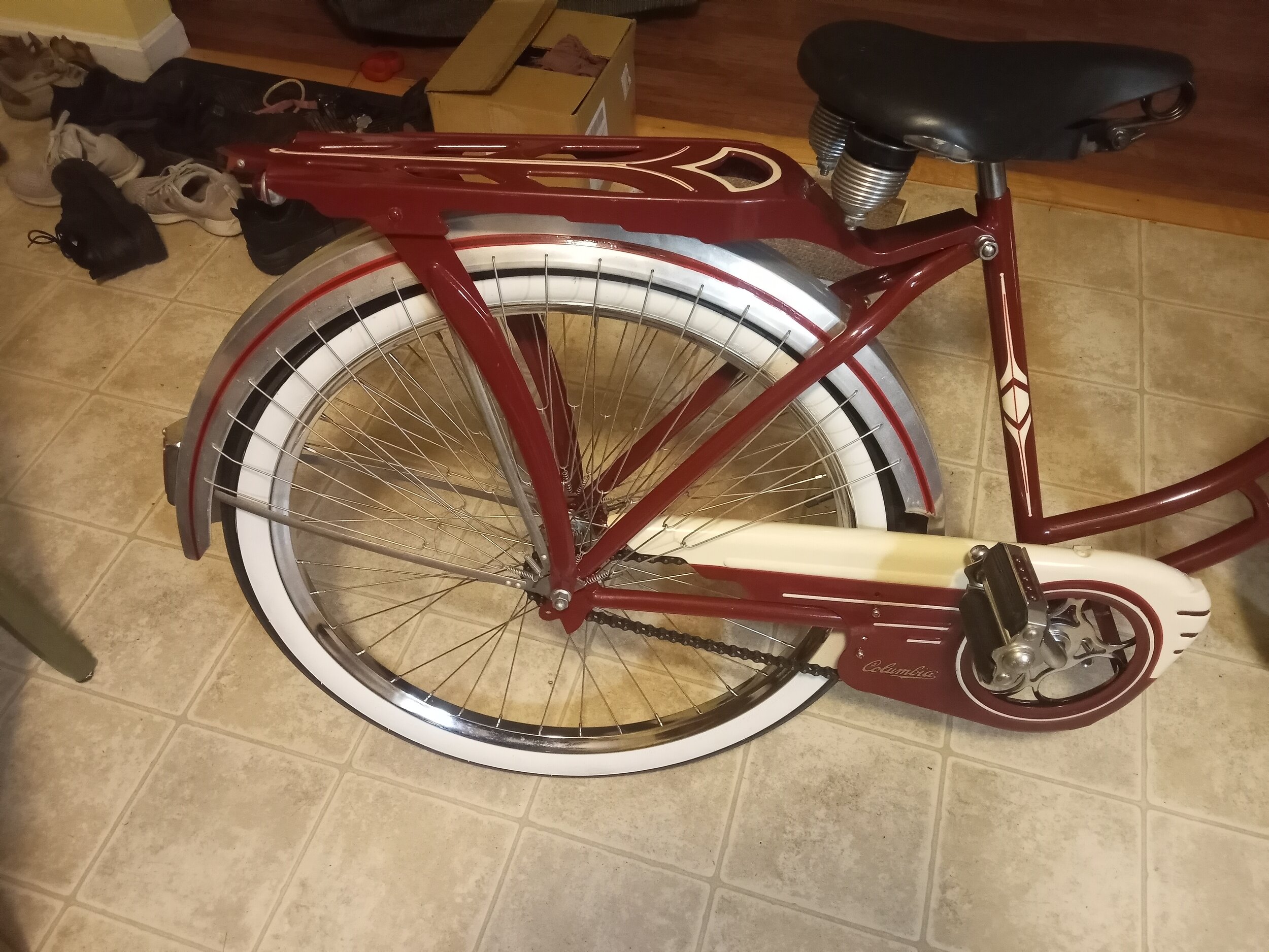 Parting out 13 mile Ladies Columbia F9T Repro | Sell - Trade: Bicycle ...