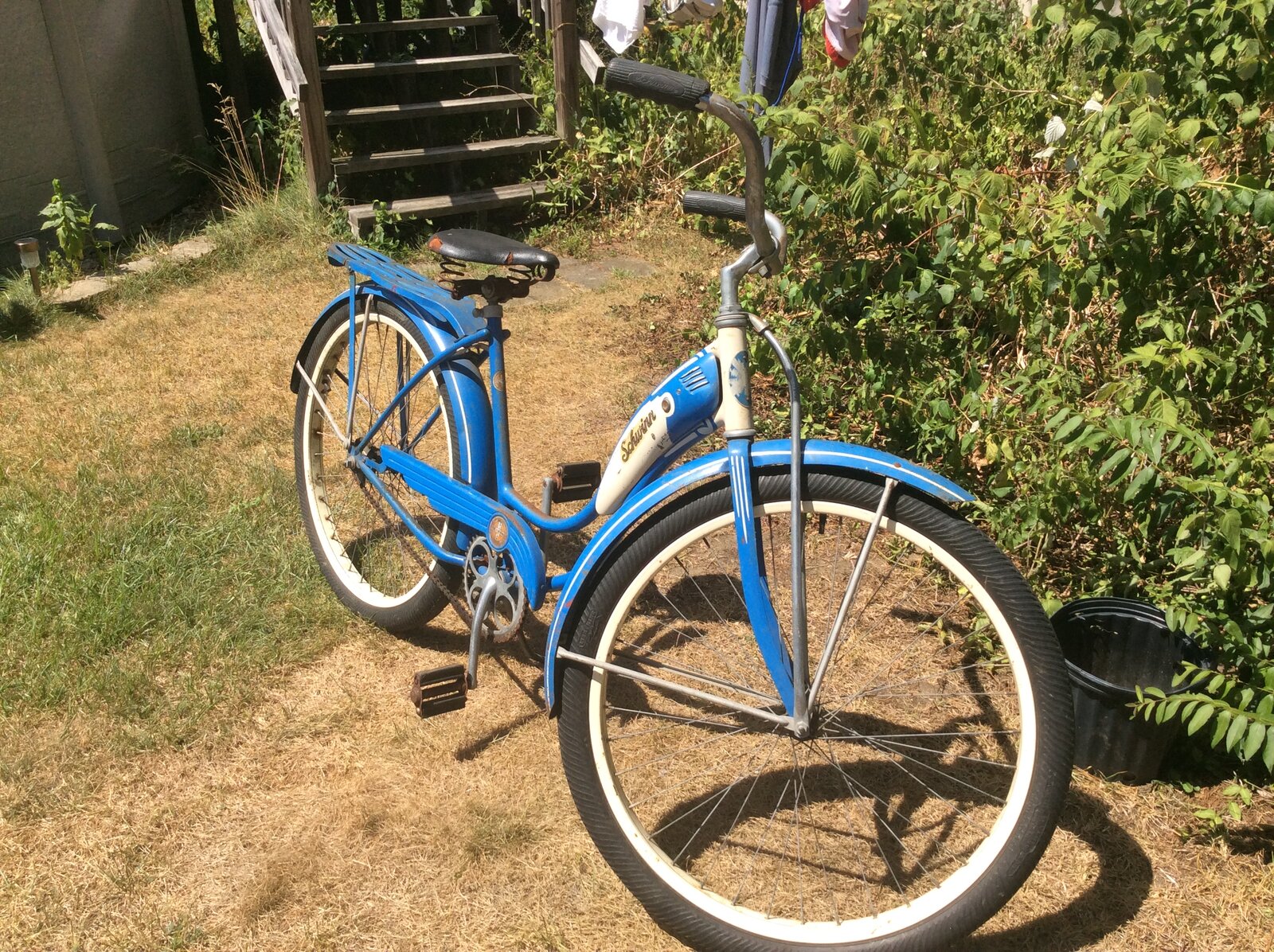 Schwinn tank balloon girls 50’s cruiser original | Sell - Trade ...