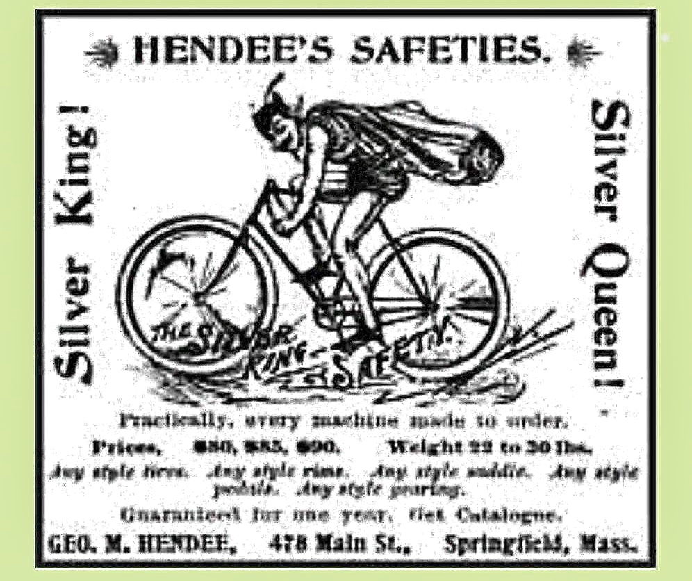 Ca. 1894 George Hendee "Hendee's Silver King" | Antique Bicycles Pre ...