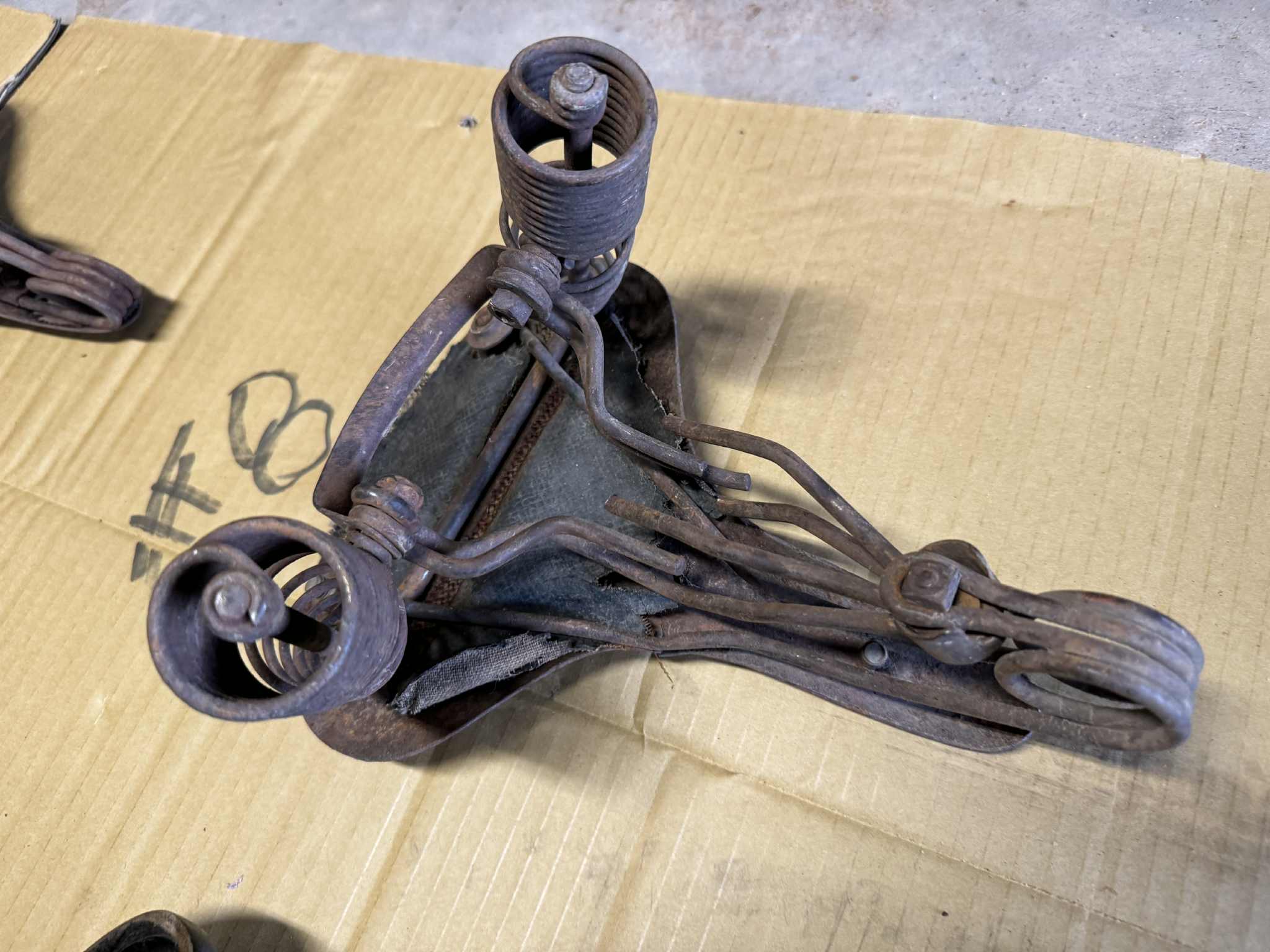Lot of saddles, prewar, long spring, parts, etc. | Sell - Trade ...