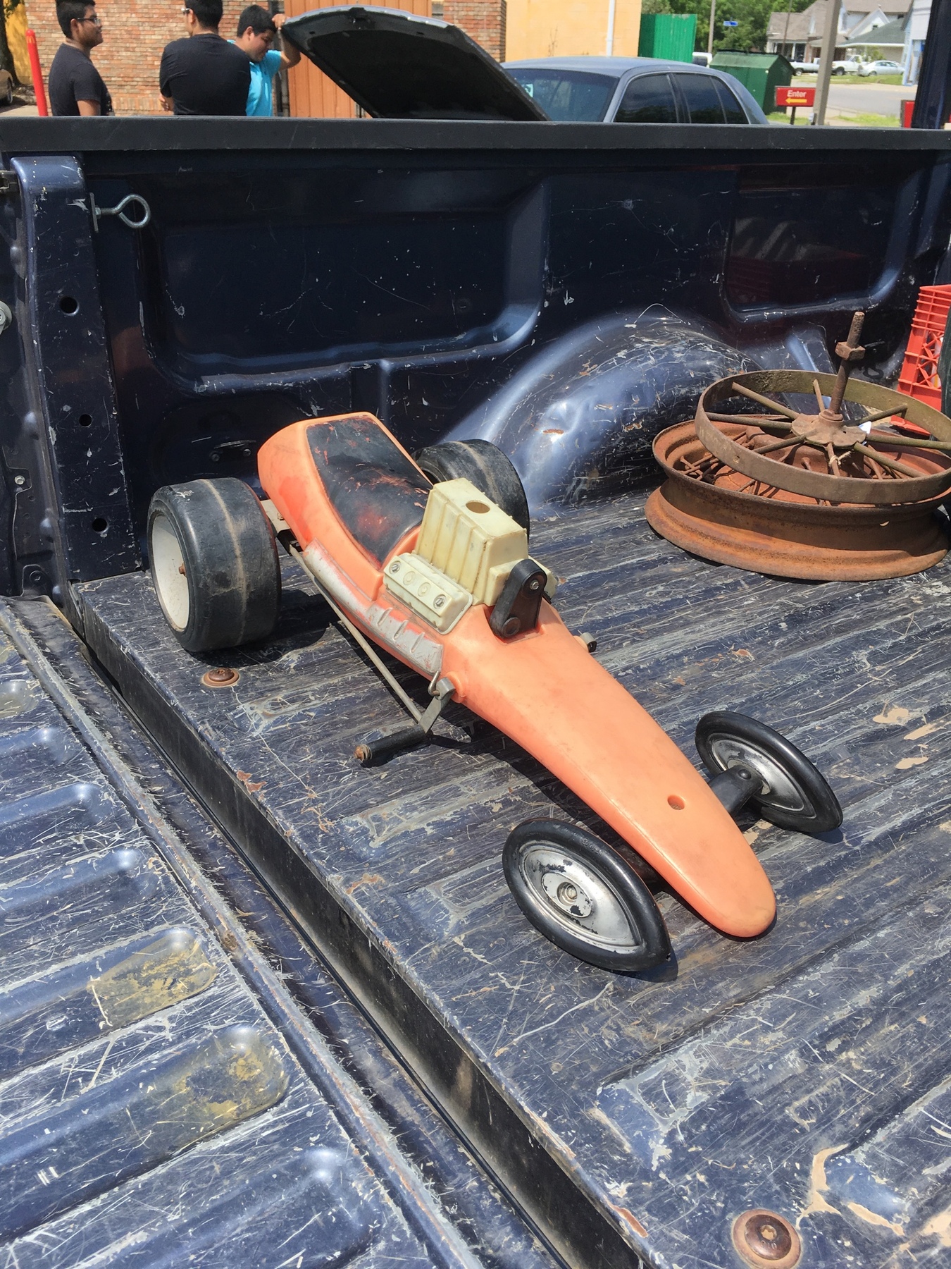 Plastic dragster pedal car 1972 | Tricycles, Kids' Bicycles & Riding ...
