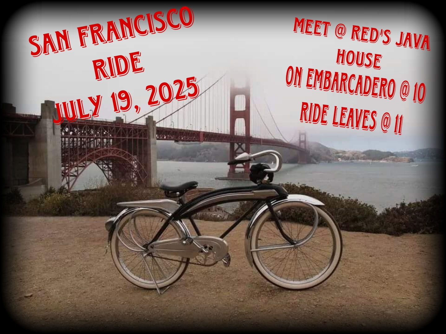 San Francisco/Fairfax ride! July 19th, July 20th | Swap Meets, Events ...