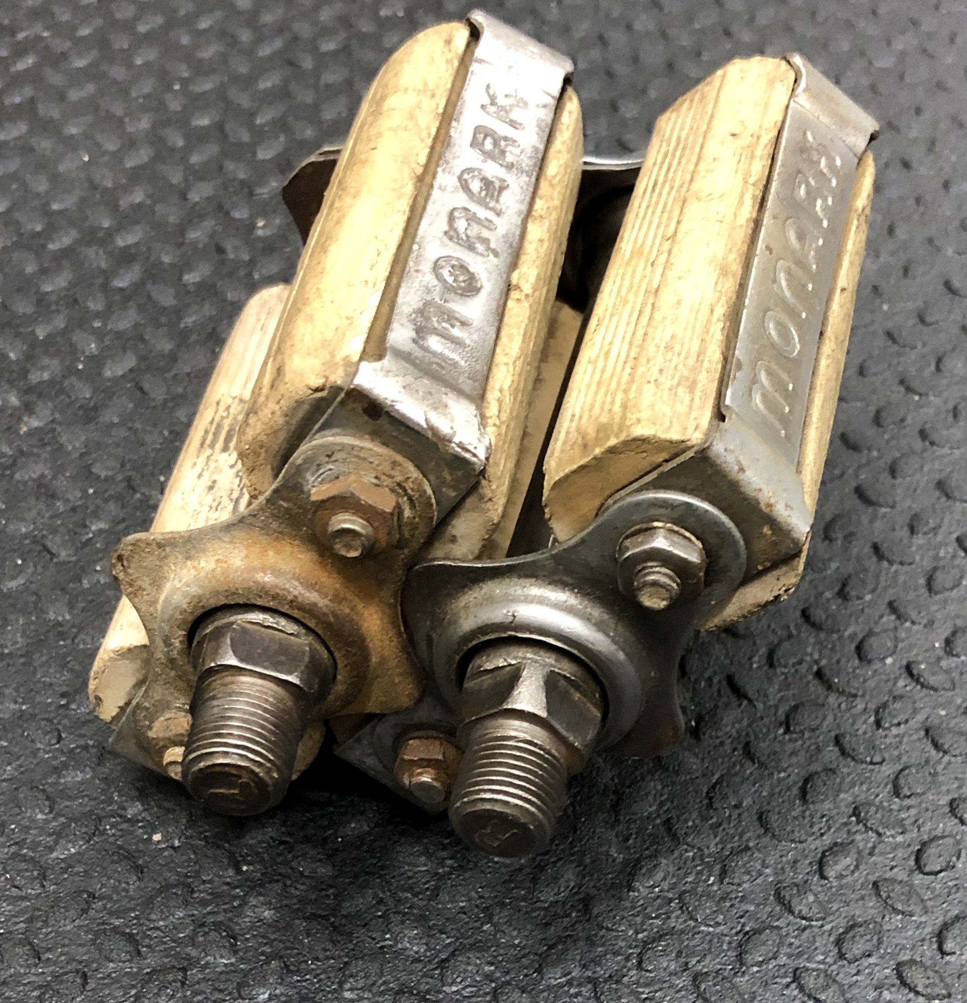 Sold - Girls Monark script pedals | Archive (sold) | The Classic and ...