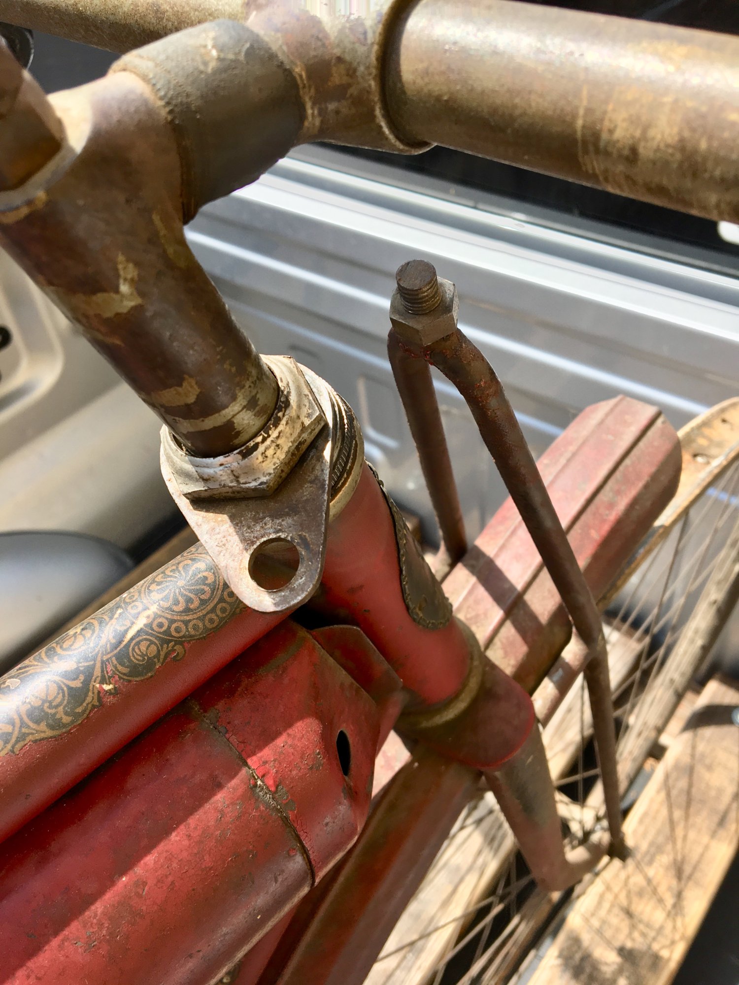 1920s Westfield single post truss rod cap nut. | Wanted: Bikes, Trikes ...
