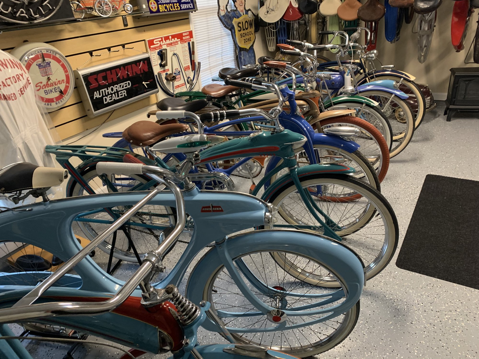 Schwinns out of the house and to into the garage! | All Things Schwinn ...