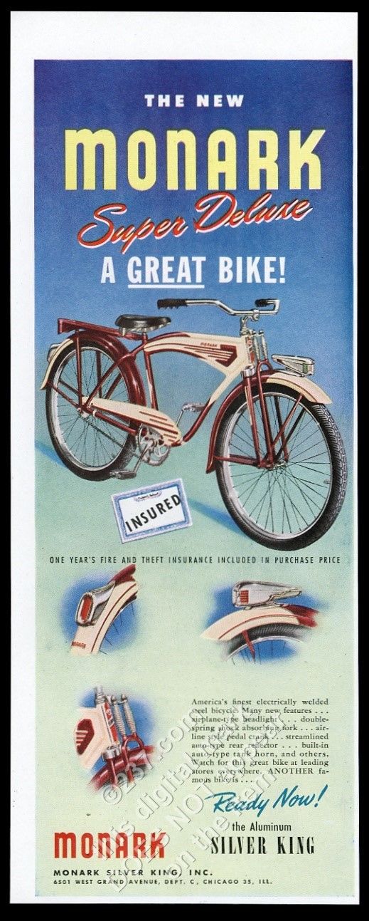 1946 Monark, Does Anyone Have This Bike? | Classic Balloon Tire ...