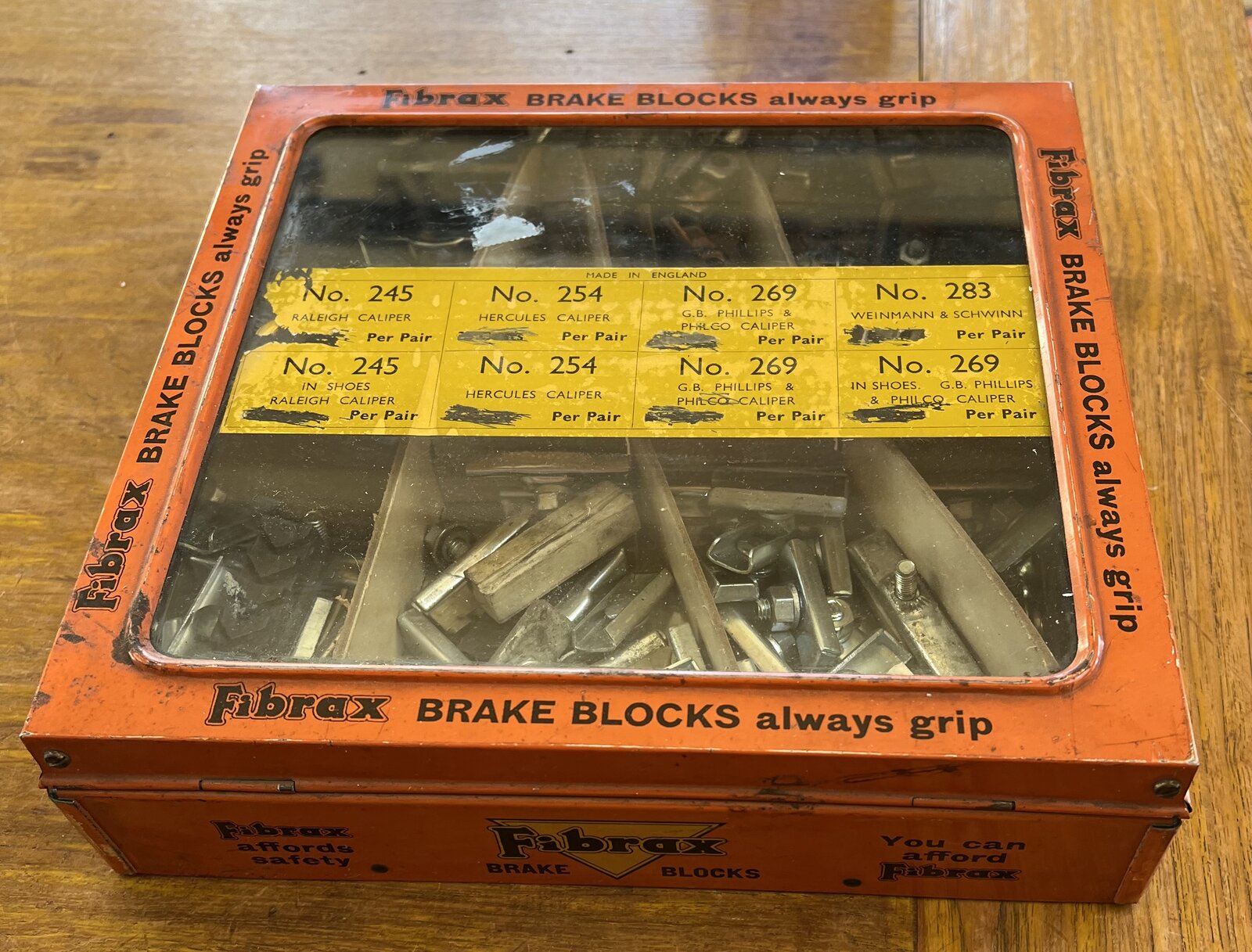 Awesome Fibrex Brake Block Advertising Display Box | Deal Or No Deal ...