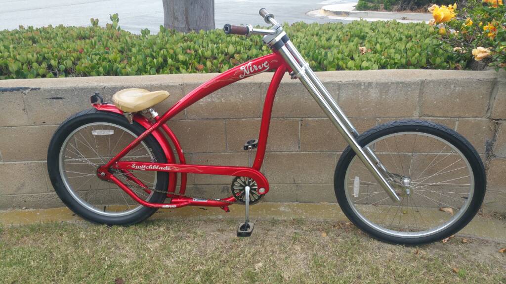 Nirve Switchblade Chopper Bike Beach Cruiser | Sell - Trade: Bicycle ...