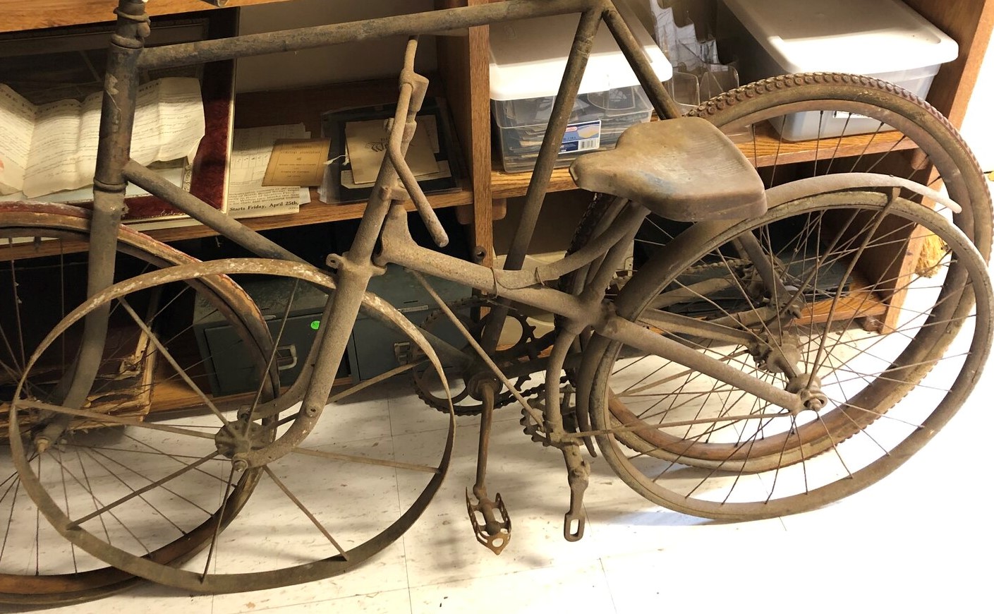 Help! Mead Crusader, and 1892/1893 Western Wheel Works hard tire bike ...