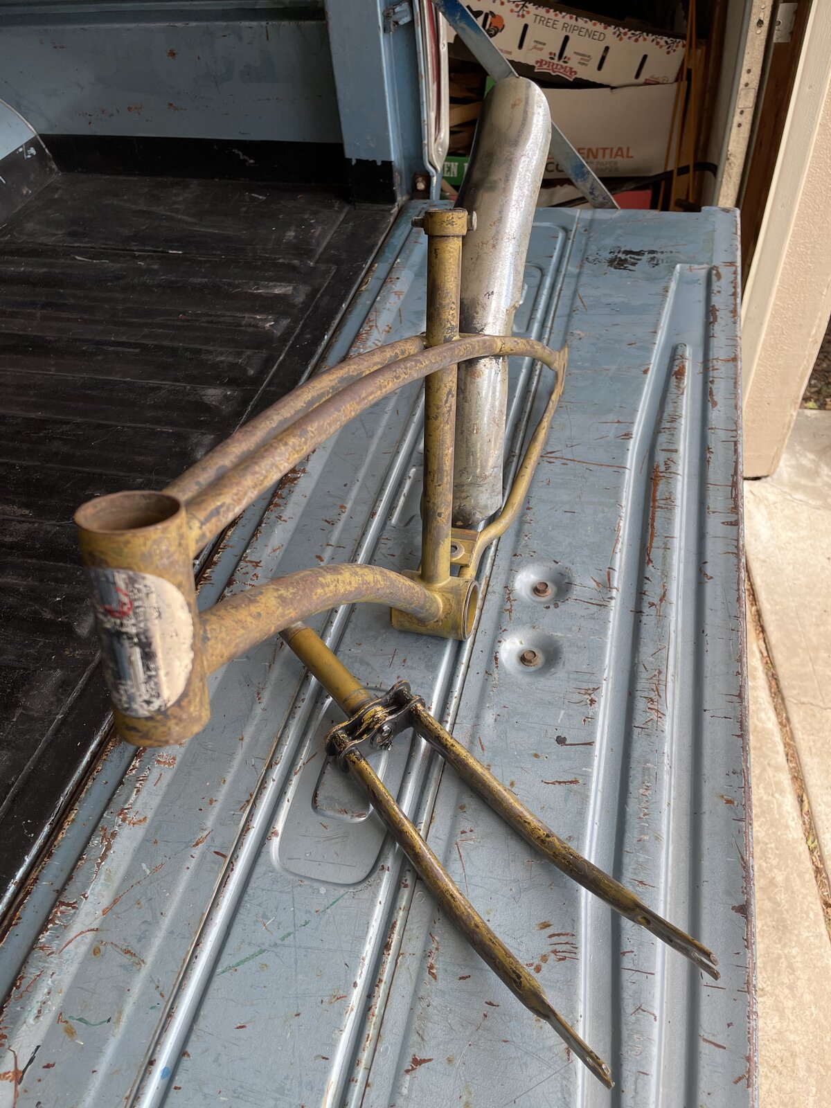 Sold - Vintage 60s Hawthorne muscle bike frame and Fork | Archive (sold ...
