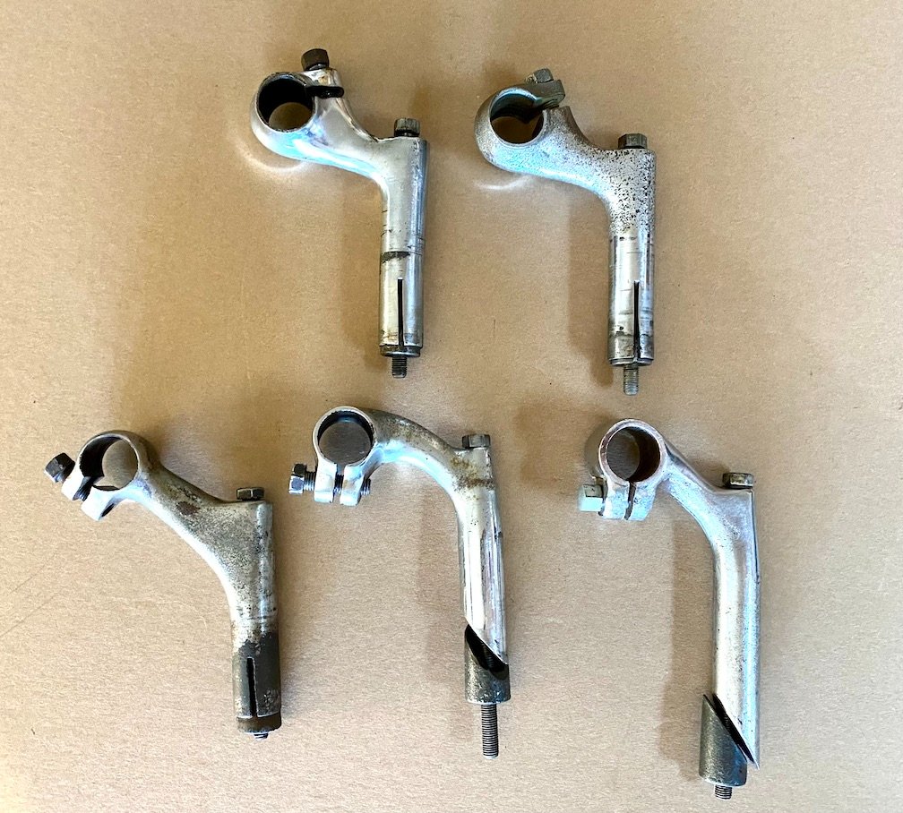 Various Vintage balloon era Bicycle stems | Sell - Trade: Bicycle Parts ...